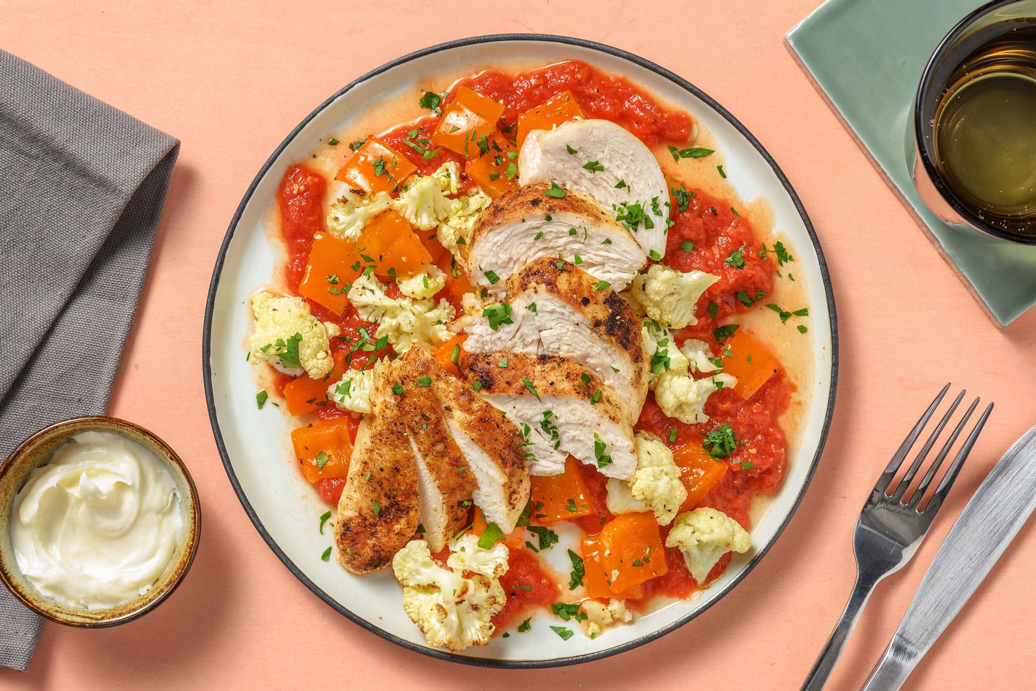 Carb Smart Smoky Chicken Bravas Recipe | HelloFresh