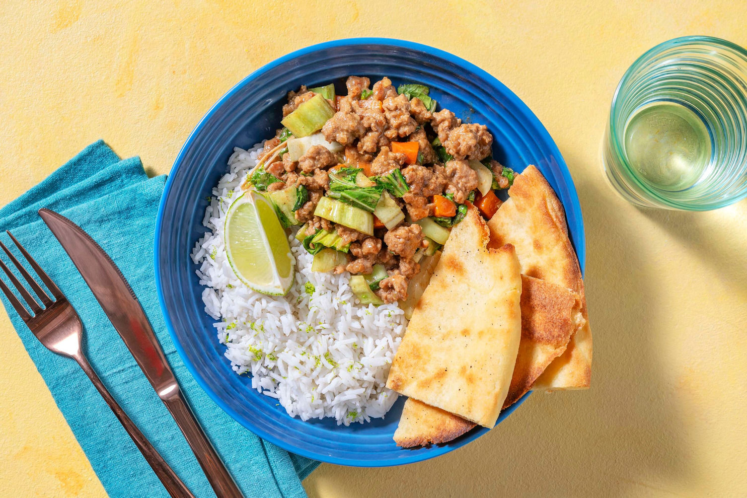 Cari de porc à la citronnelle et à la noix de coco Recette | HelloFresh