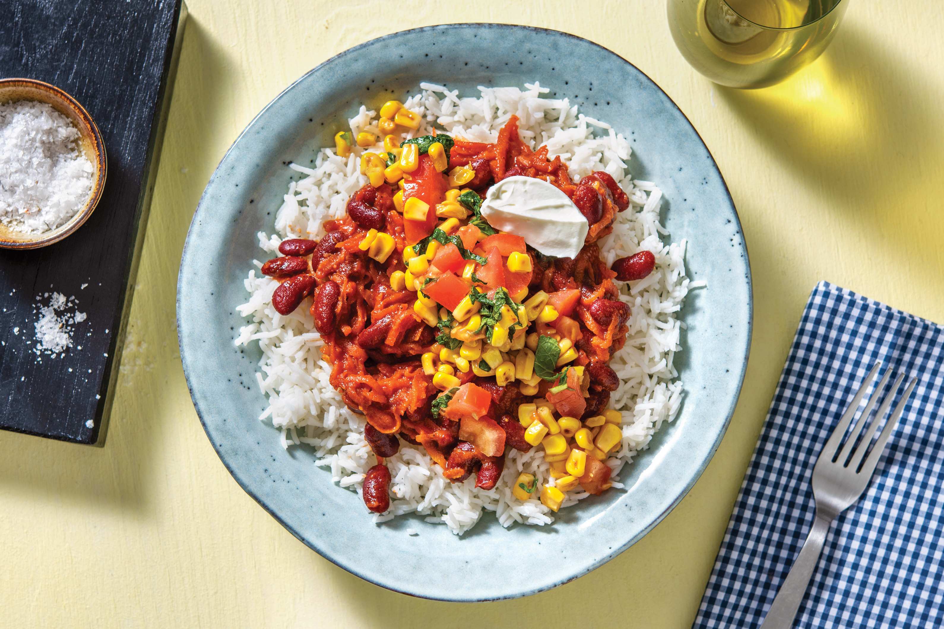 Caribbean-Style Bean Chilli Recipe | HelloFresh