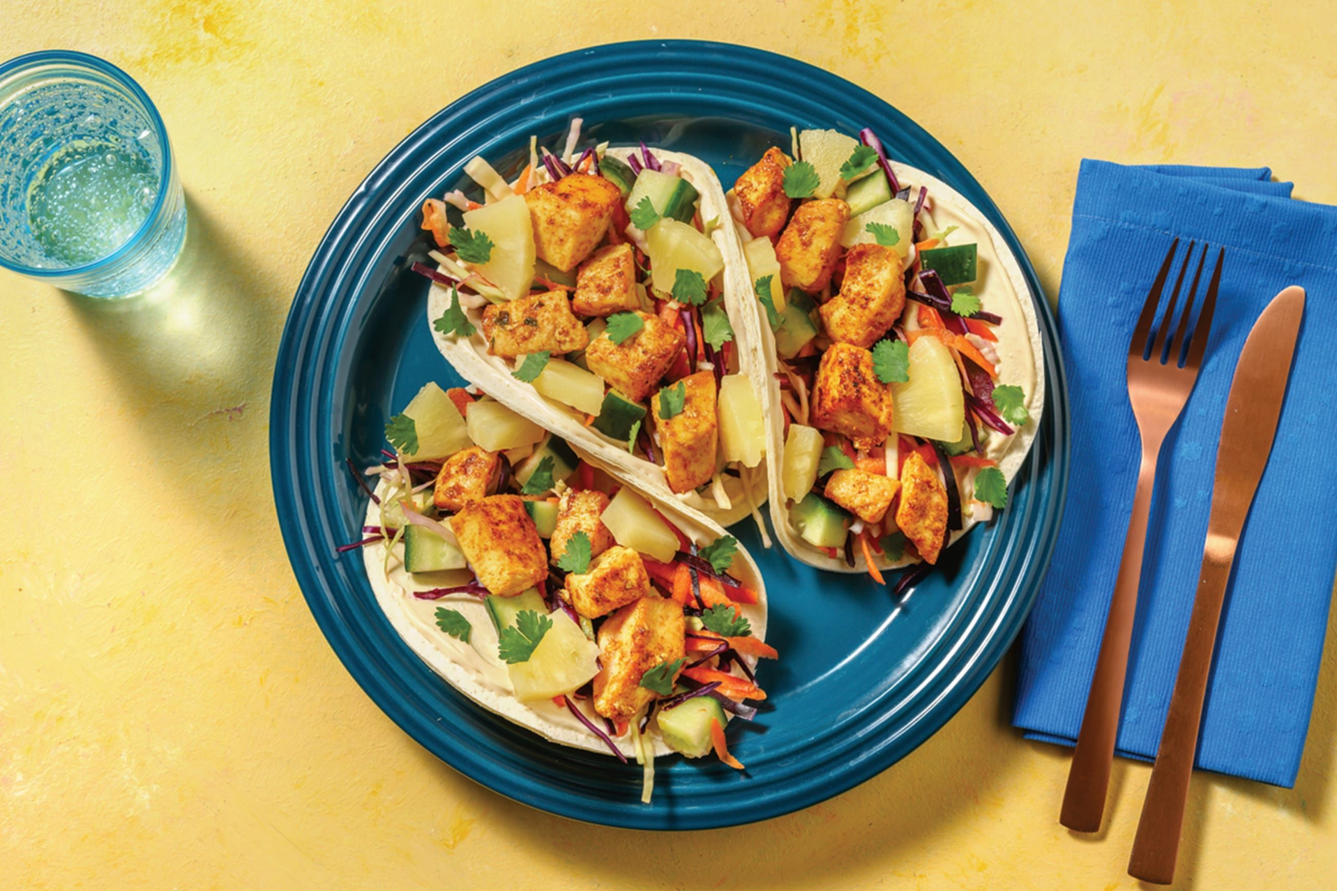 Caribbean-Spiced Chicken Tacos Recipe | HelloFresh