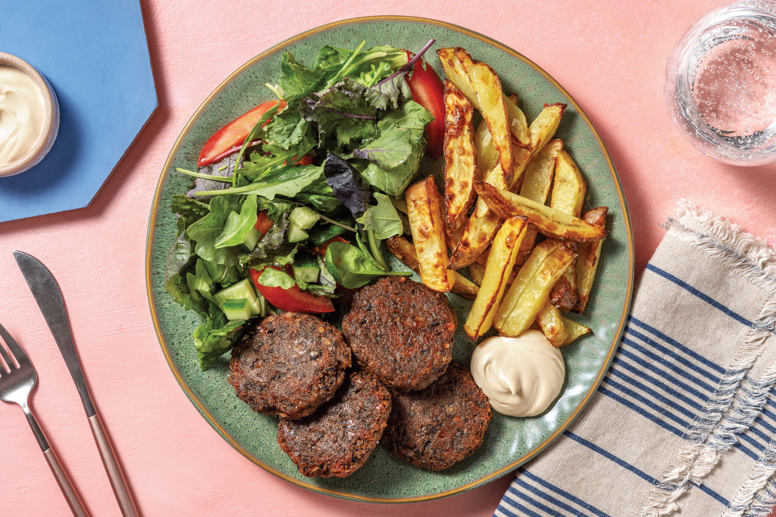 Mexican-Spiced Bean Patties Recipe | HelloFresh
