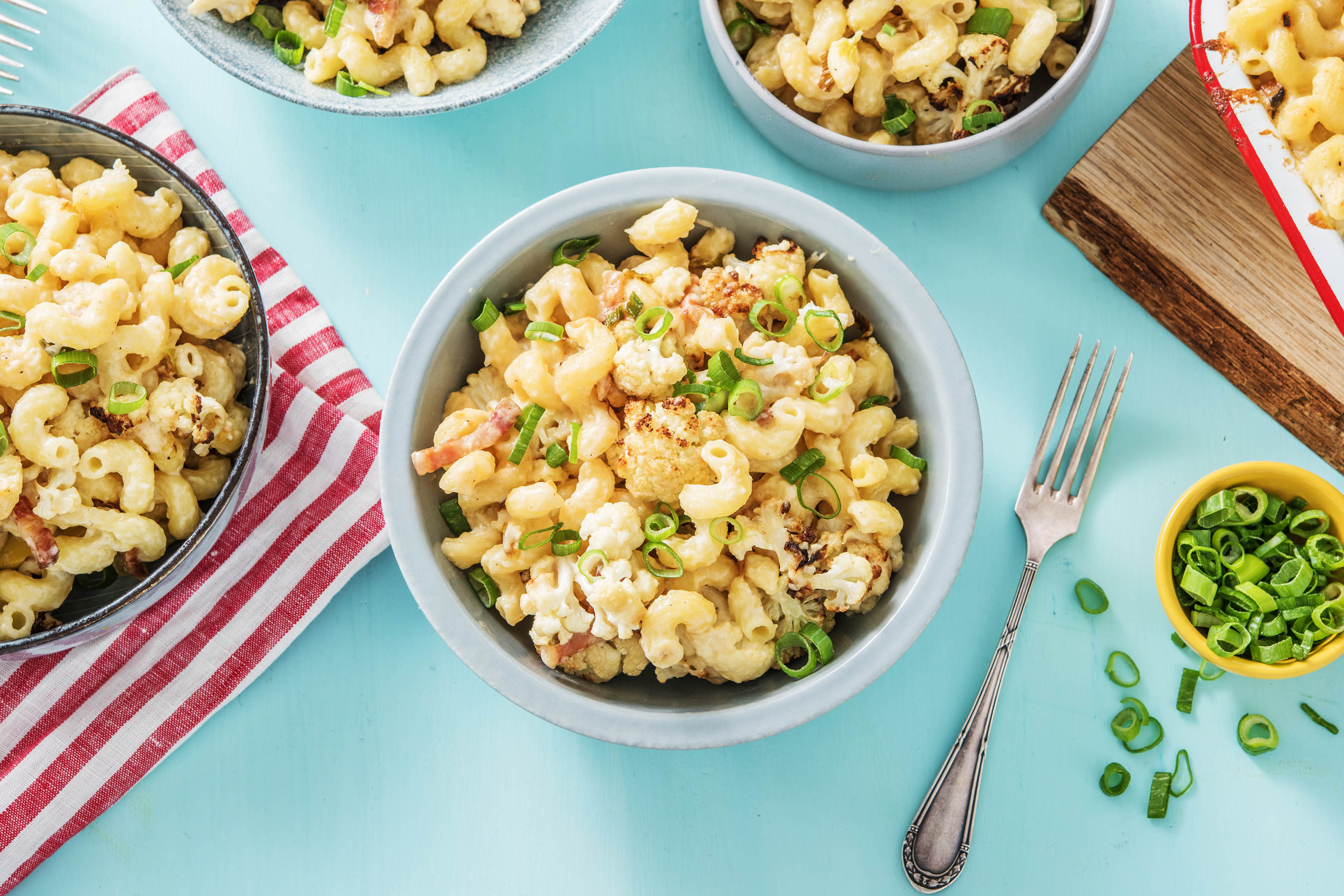 Cauliflower Pancetta Mac ’n’ Cheese Recipe | HelloFresh