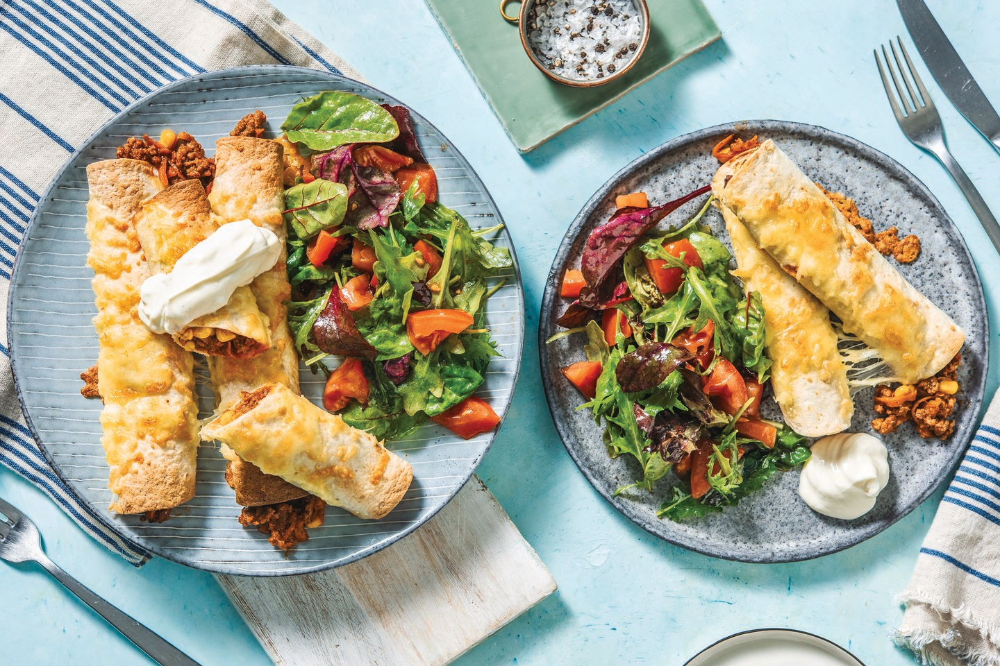 Cheat's Beef & Corn Enchiladas Recipe | HelloFresh