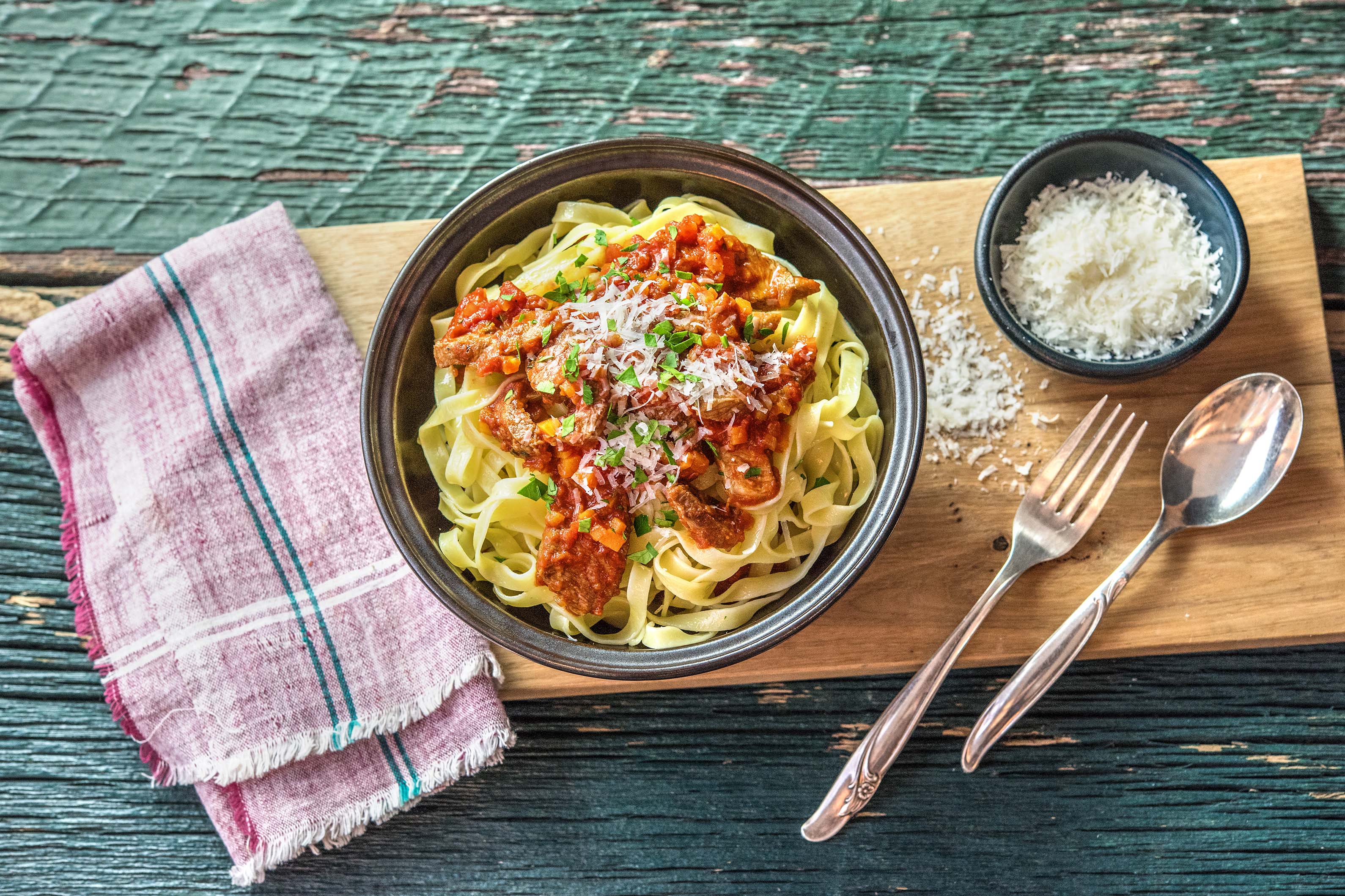 Cheat’s Lamb & Tomato Ragu Recipe | HelloFresh