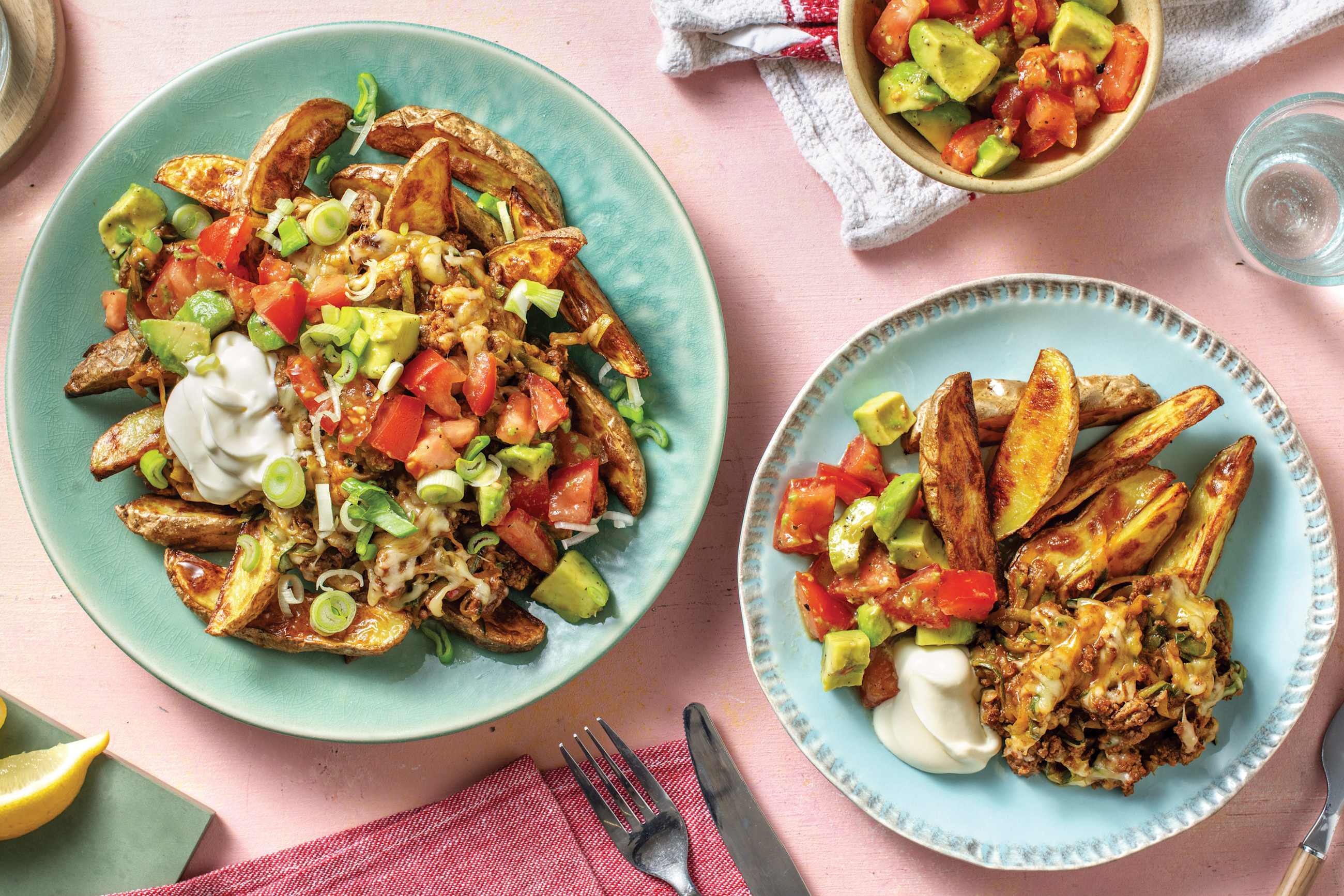 Cheesy BBQ Beef Loaded Wedges Recipe | HelloFresh