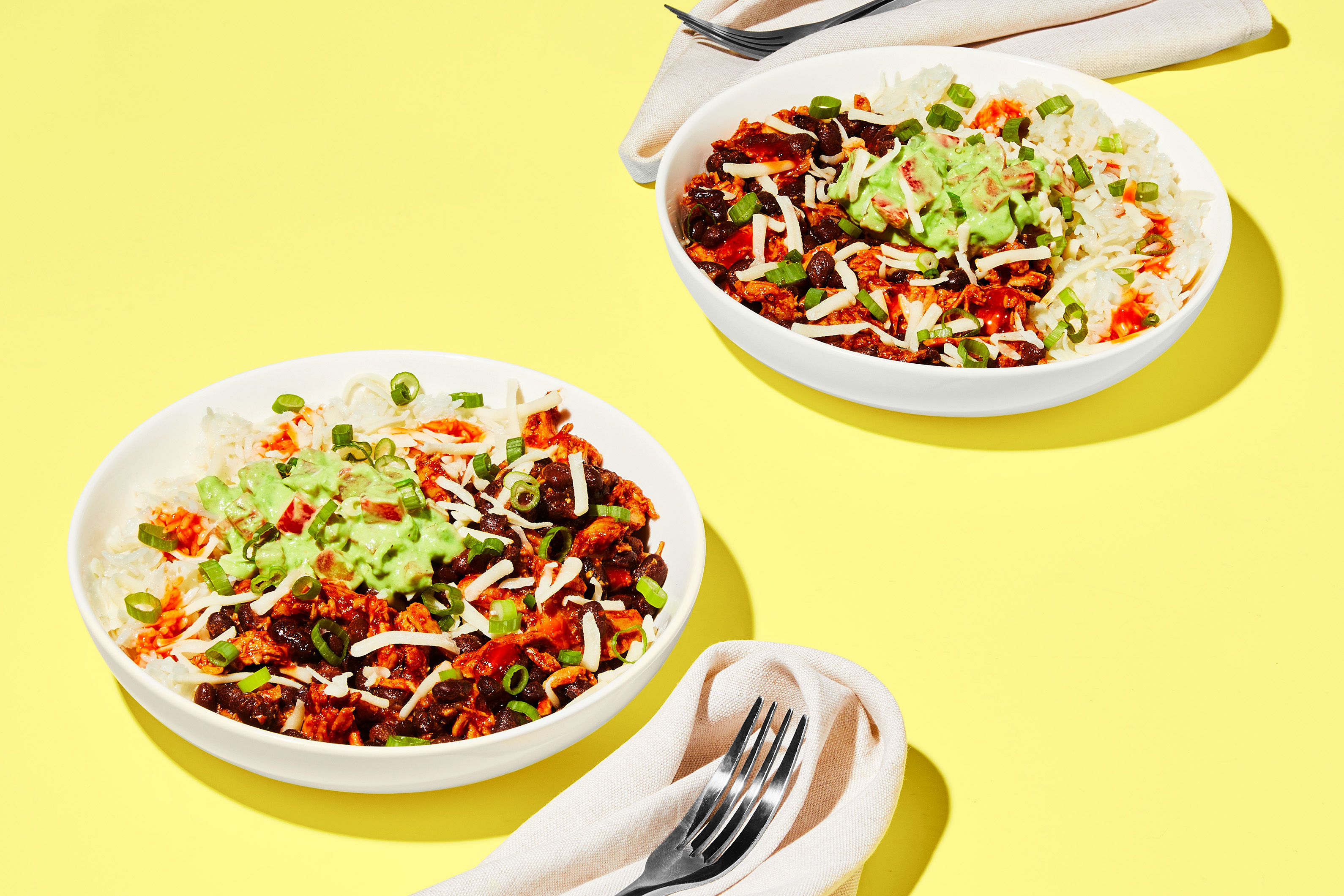 Cheesy BBQ Pulled Chicken Bowls Recipe | HelloFresh