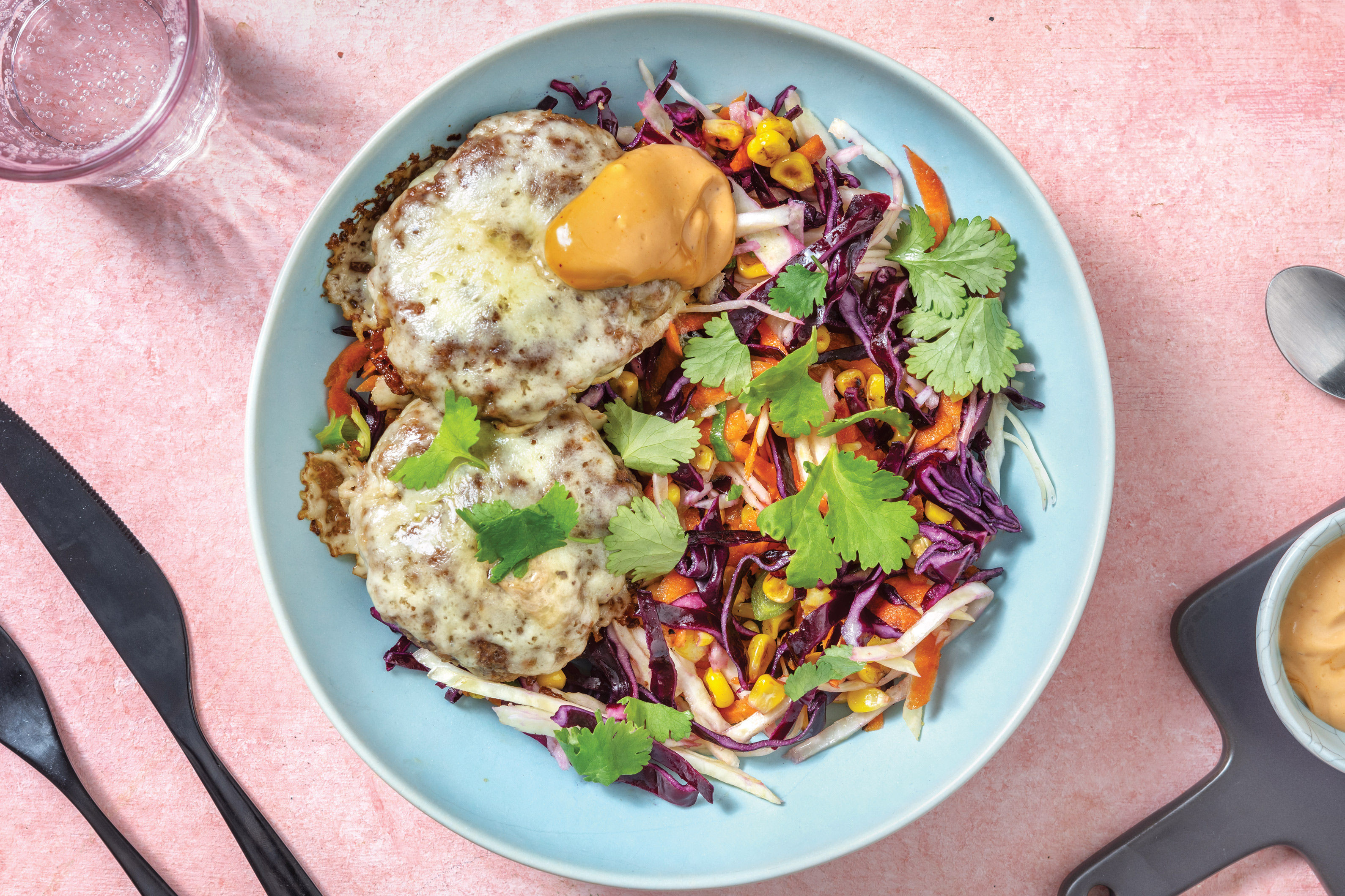 Cheesy Beef Bunless Burger Bowl Recipe | HelloFresh
