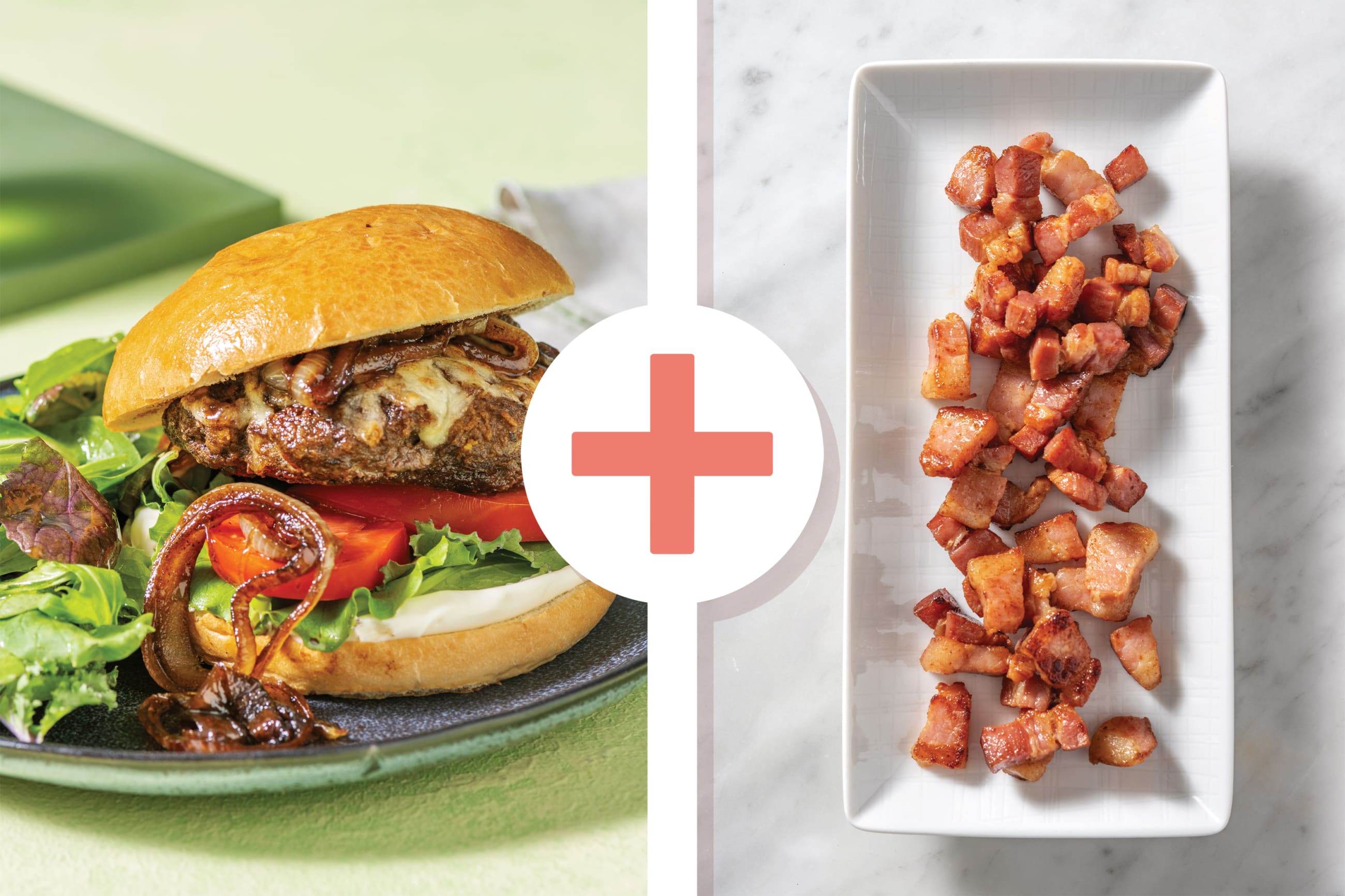 Cheesy Beef Burgers Recipe | HelloFresh