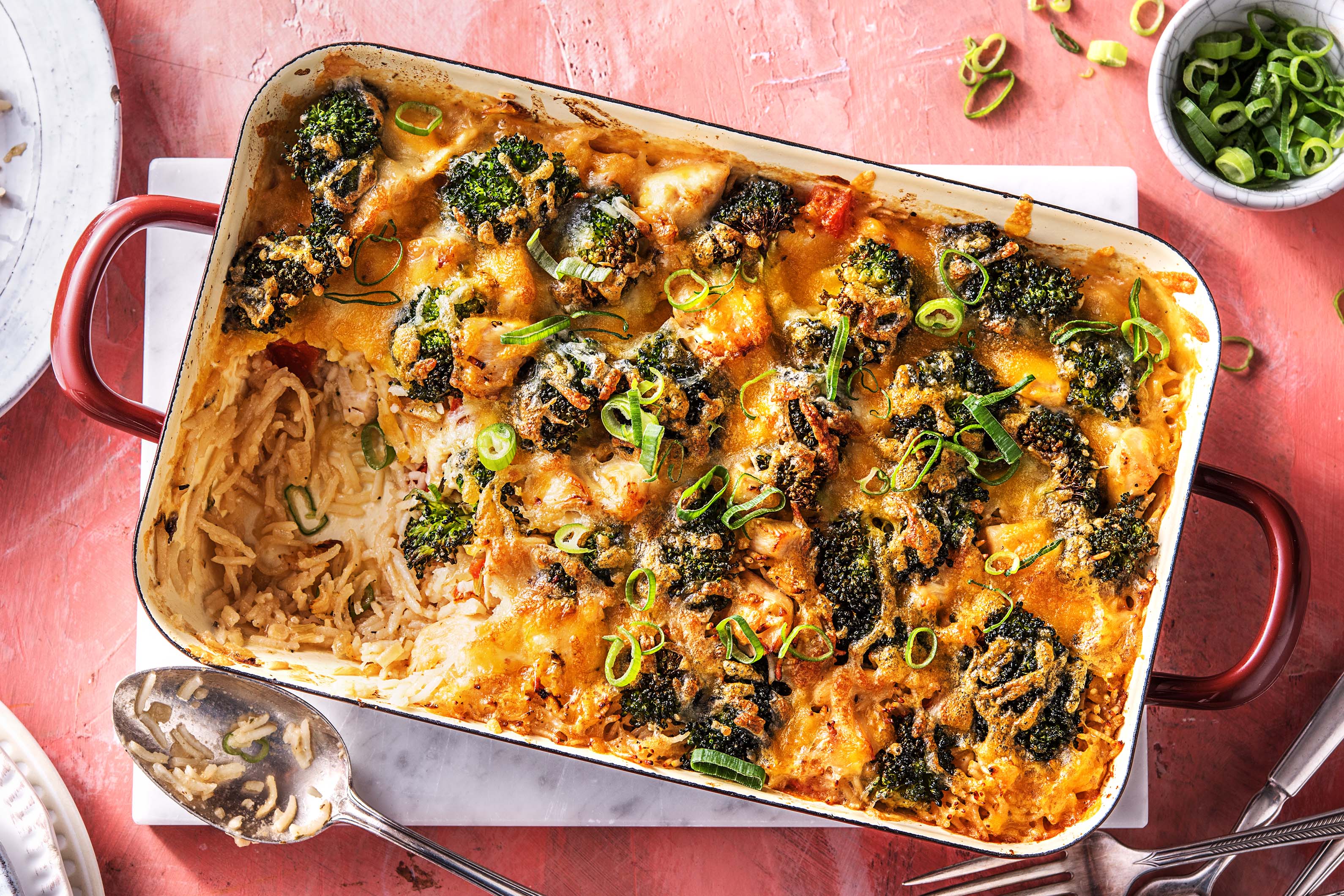 Chicken Cheddar Broccoli Casserole Recipe | HelloFresh