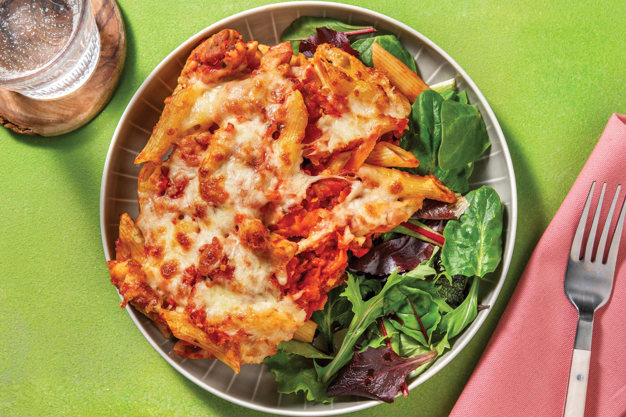 Cheesy Chicken Pasta Bake Recipe | HelloFresh