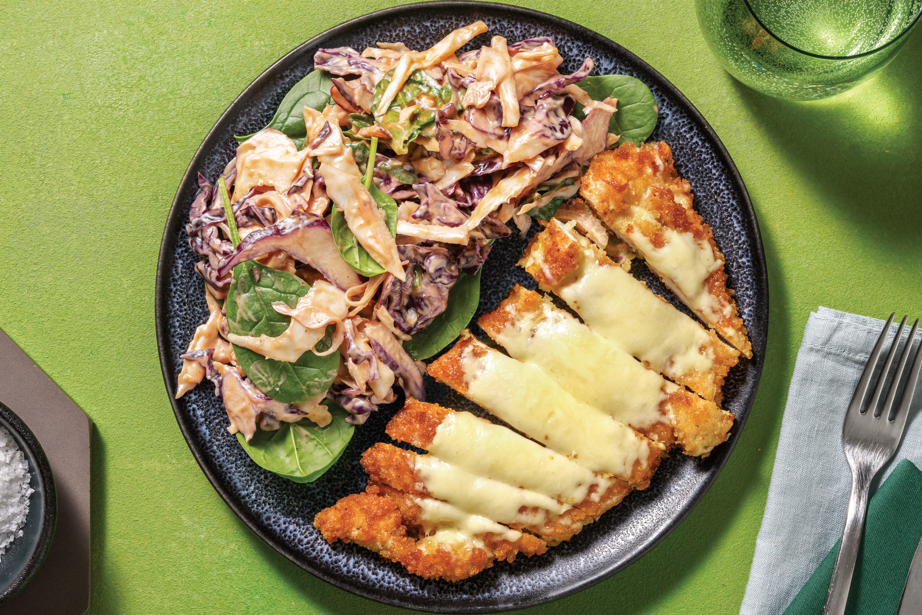 Easy Cheesy Louisiana Chicken Schnitzel Recipe | HelloFresh