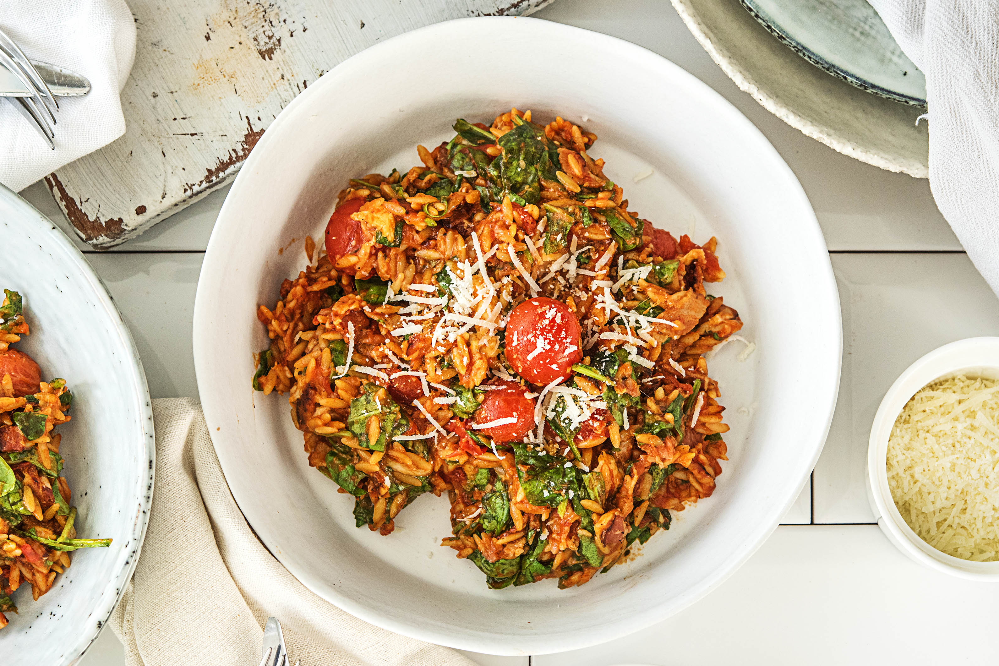 Cheesy Tomato Orzo Recipe | HelloFresh