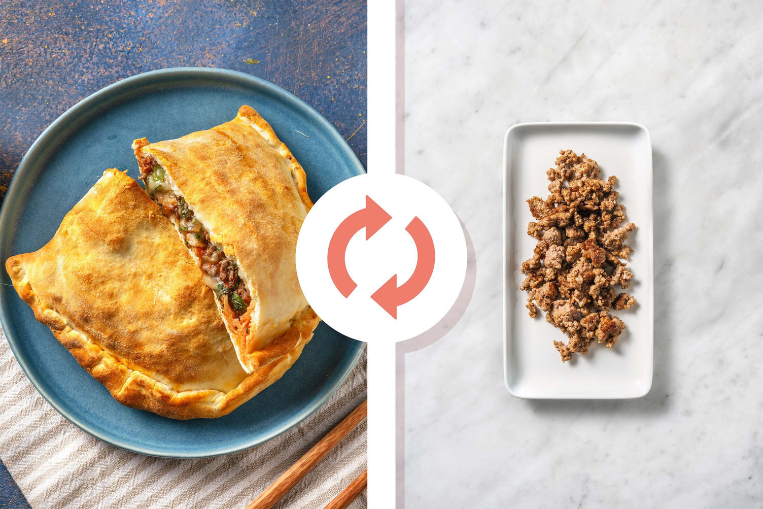 Cheesy Turkey Calzones Recipe | HelloFresh