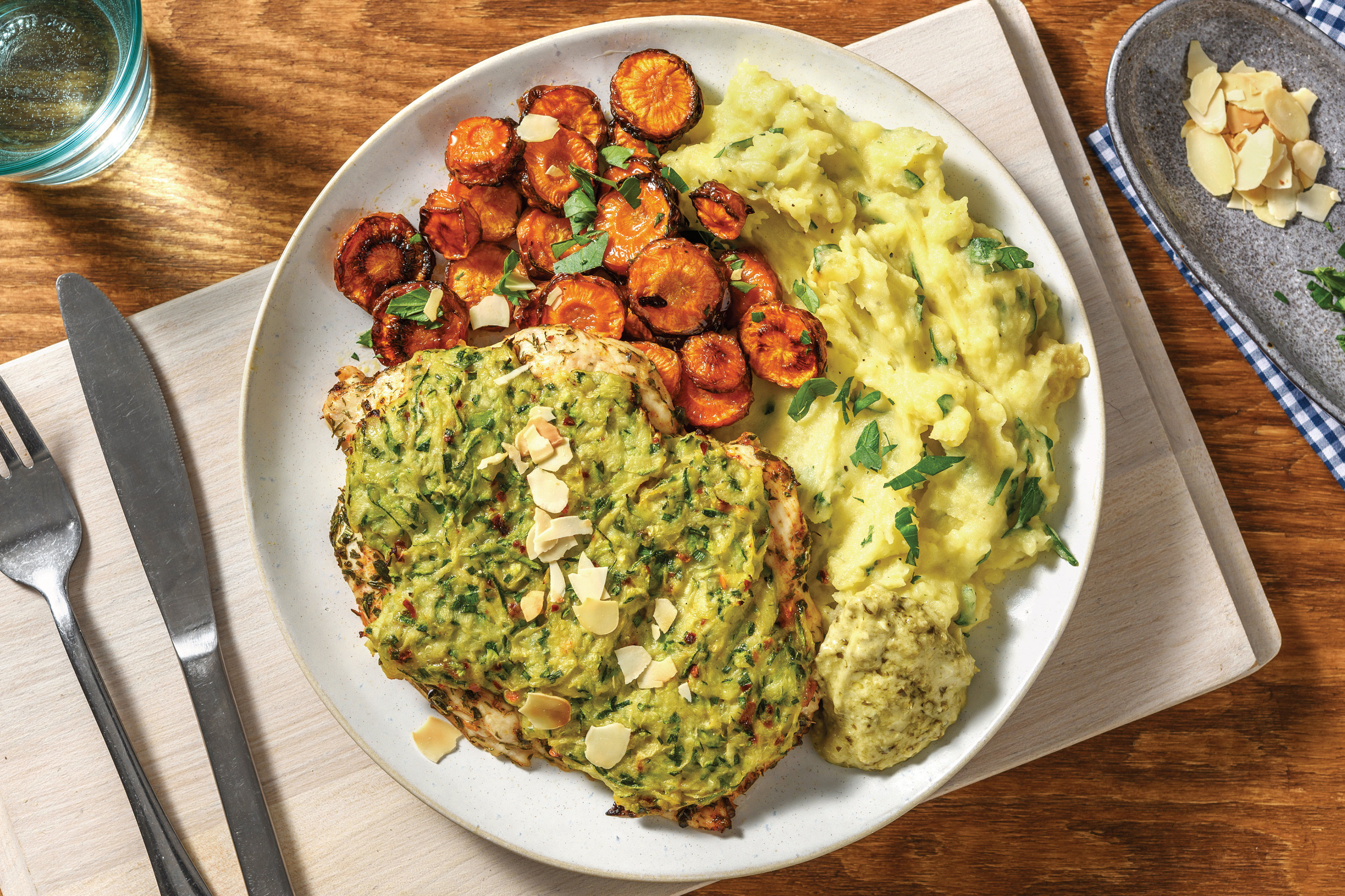 Parmesan & Zucchini-Topped Chicken Recipe | HelloFresh