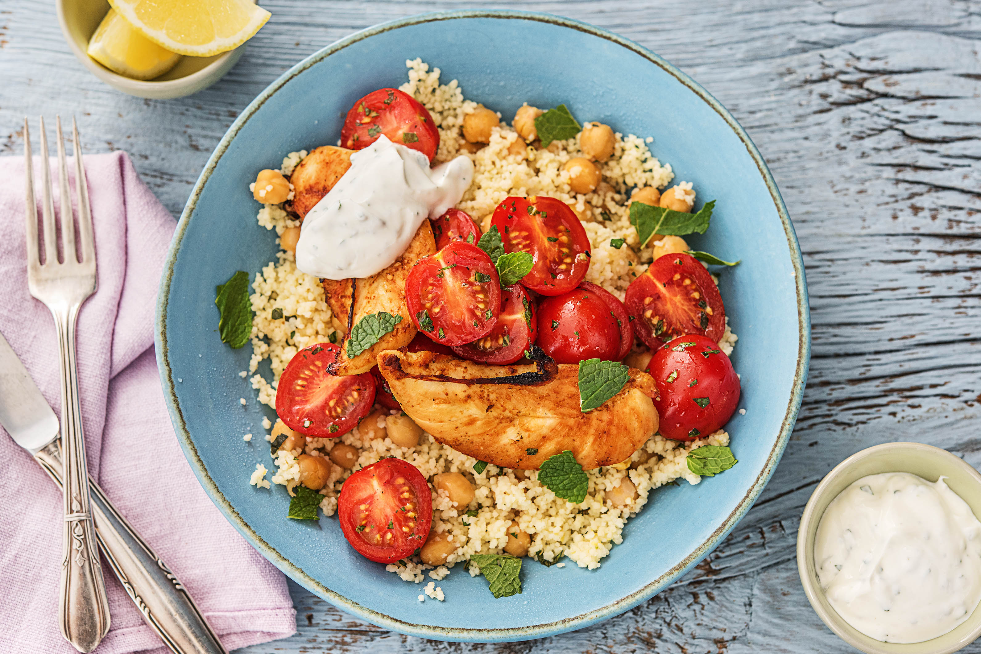 Grilled Chicken with Couscous Recipe | HelloFresh