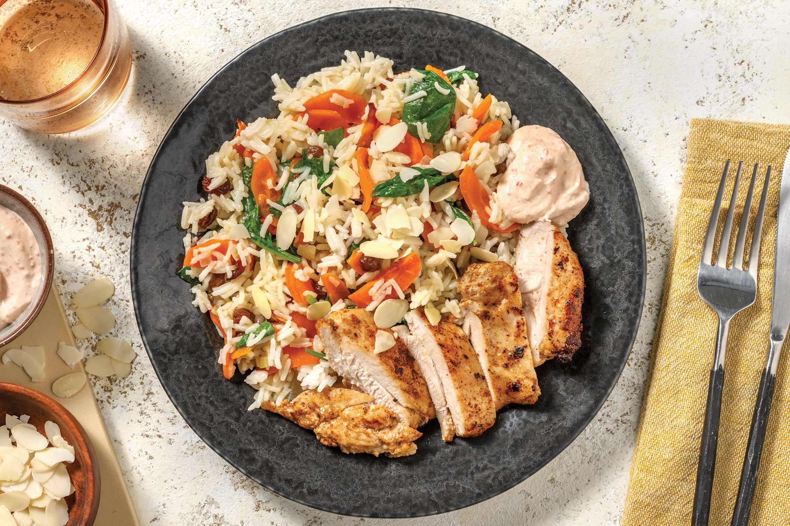 Chermoula & Garlic Chicken Recipe | HelloFresh