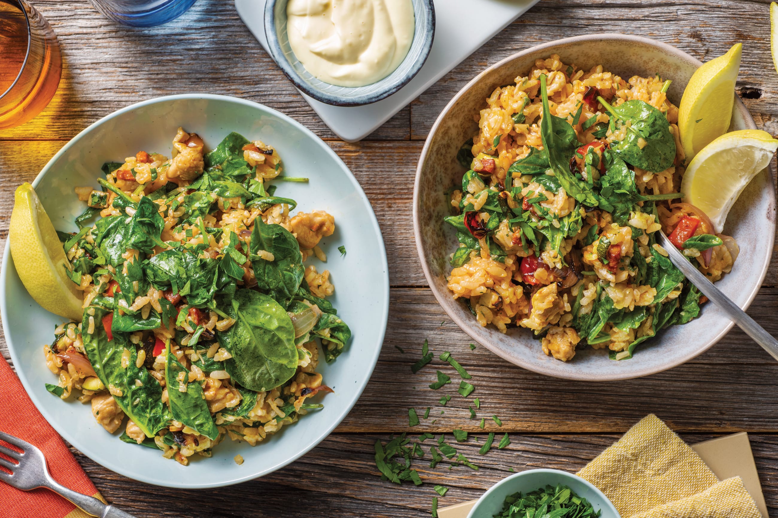 Chicken & Chorizo Paella-Style Rice Recipe | HelloFresh