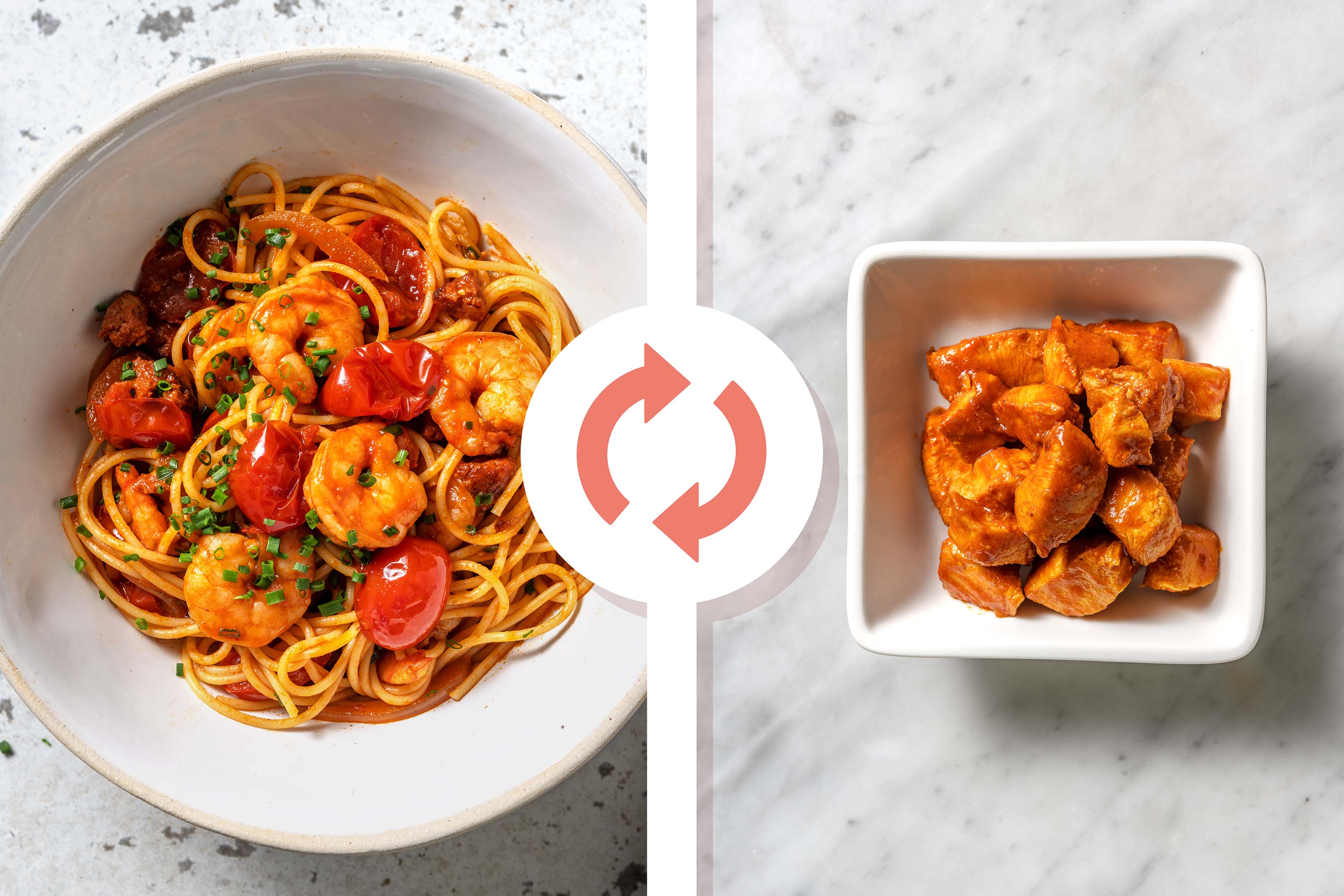 Chicken & Chorizo Spaghetti Recipe | HelloFresh