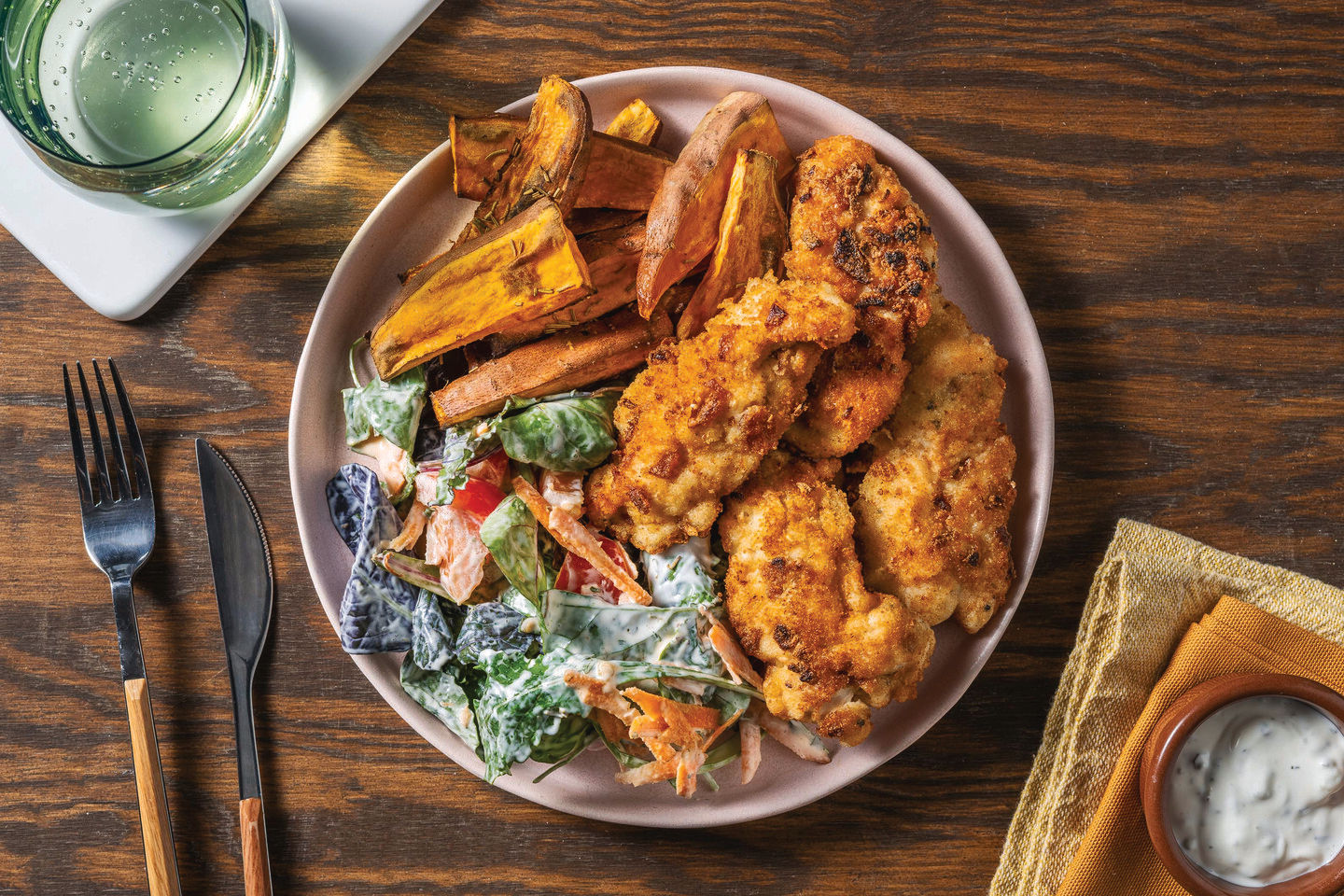 Crumbed Chicken Dippers Recipe | HelloFresh