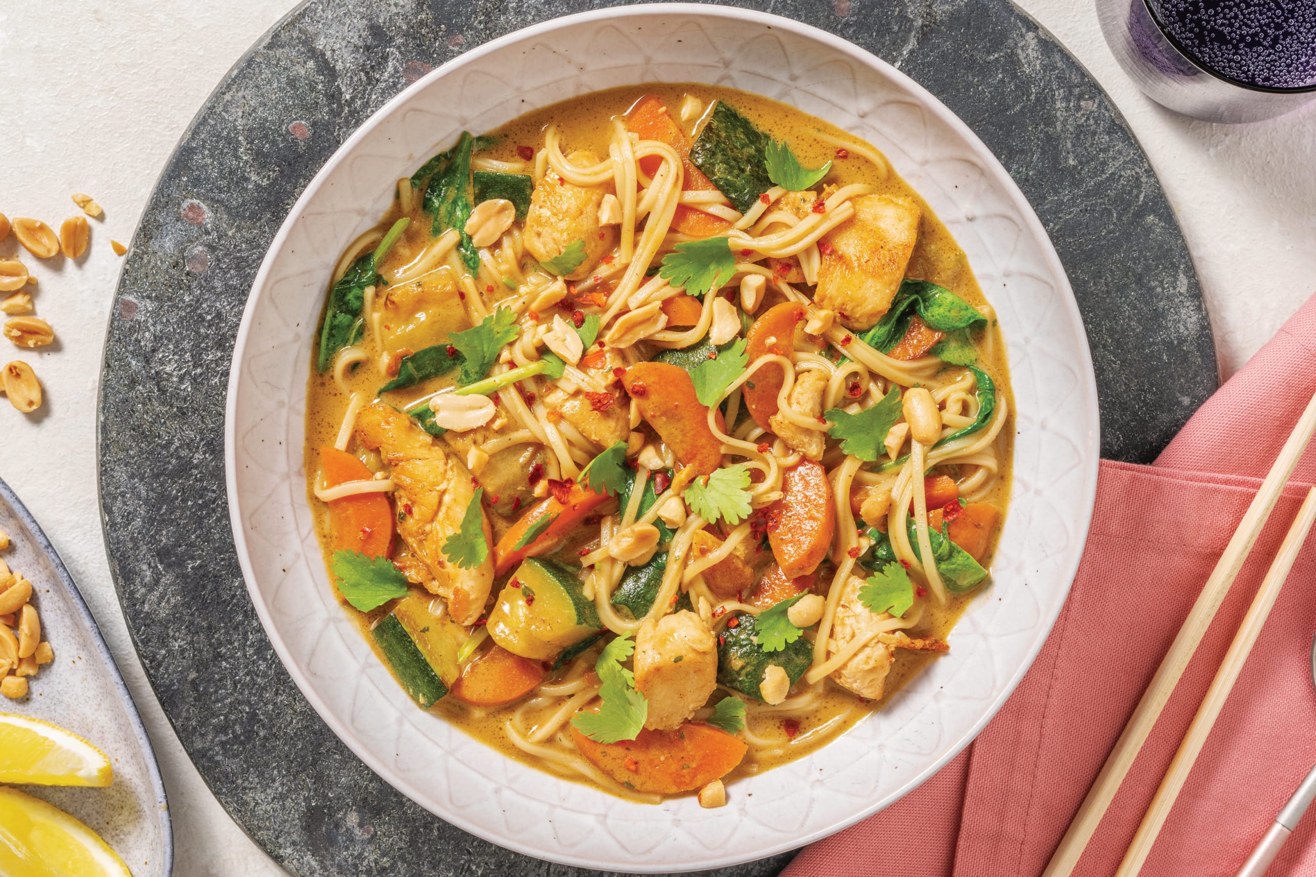 Chicken & Konjac Noodle Laksa Recipe | HelloFresh