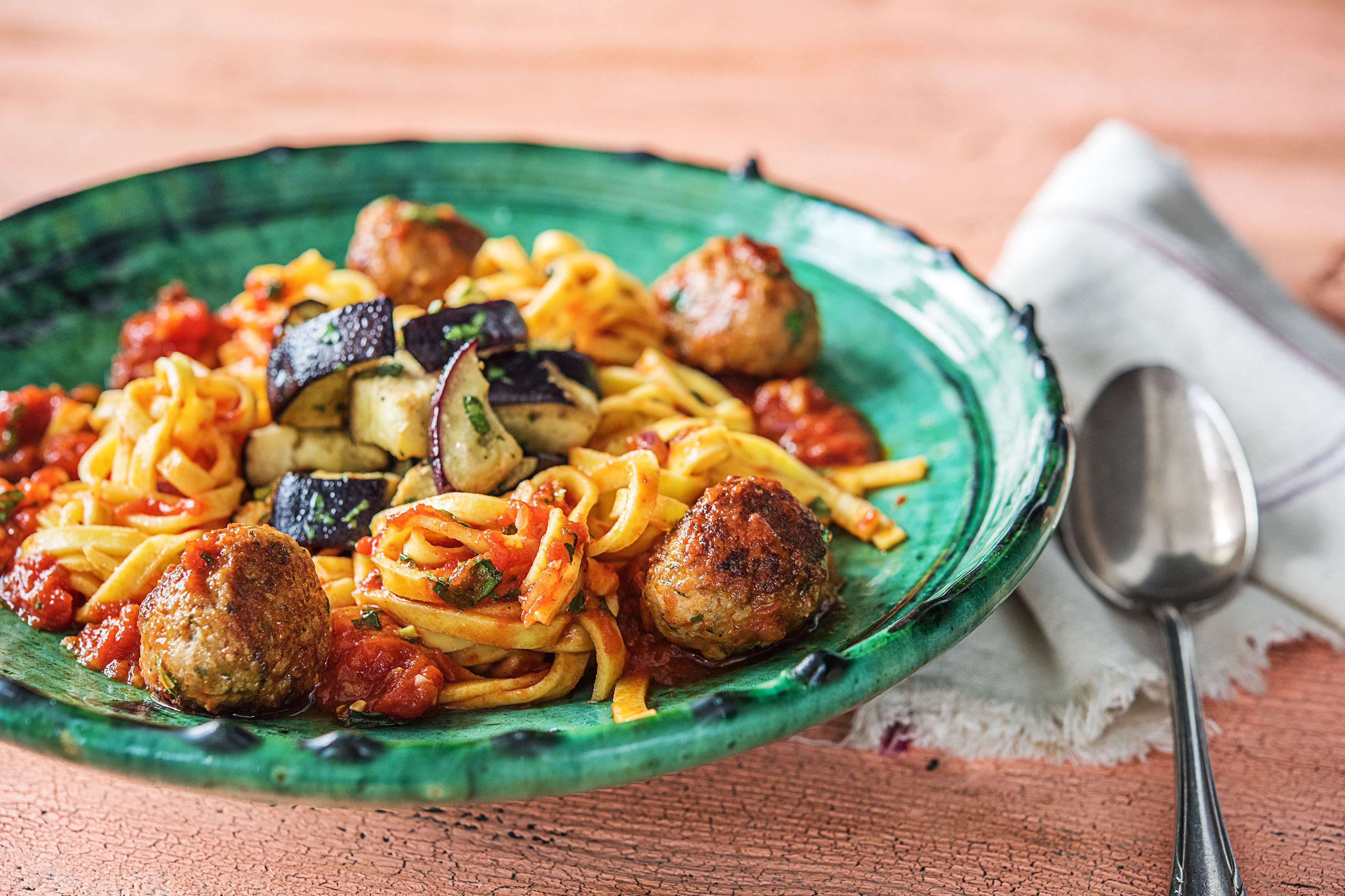 Chicken Meatballs with Tomato Ragu Recipe | HelloFresh