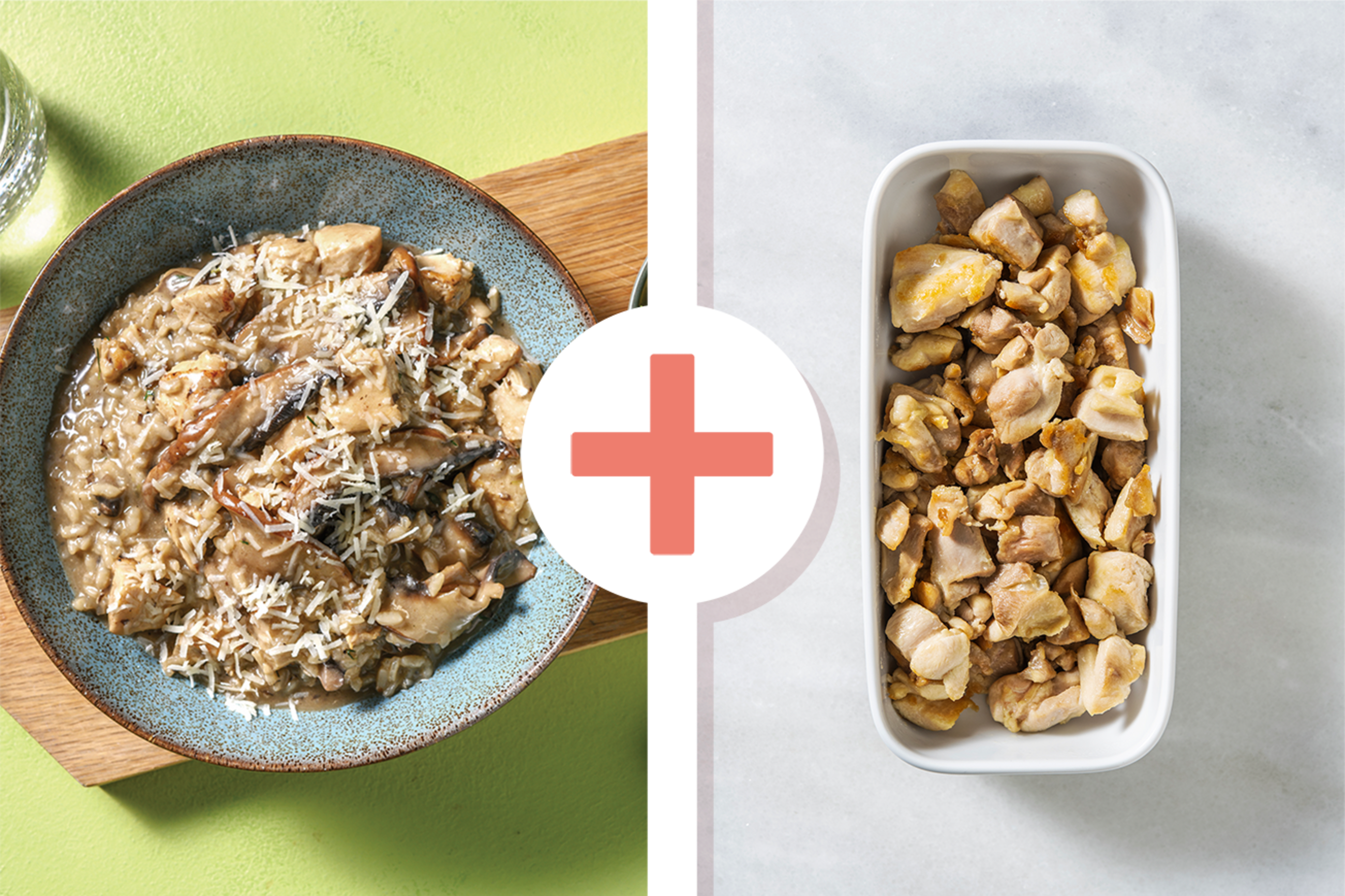 Chicken, Mushroom & Herb-Baked Risotto Recipe | HelloFresh