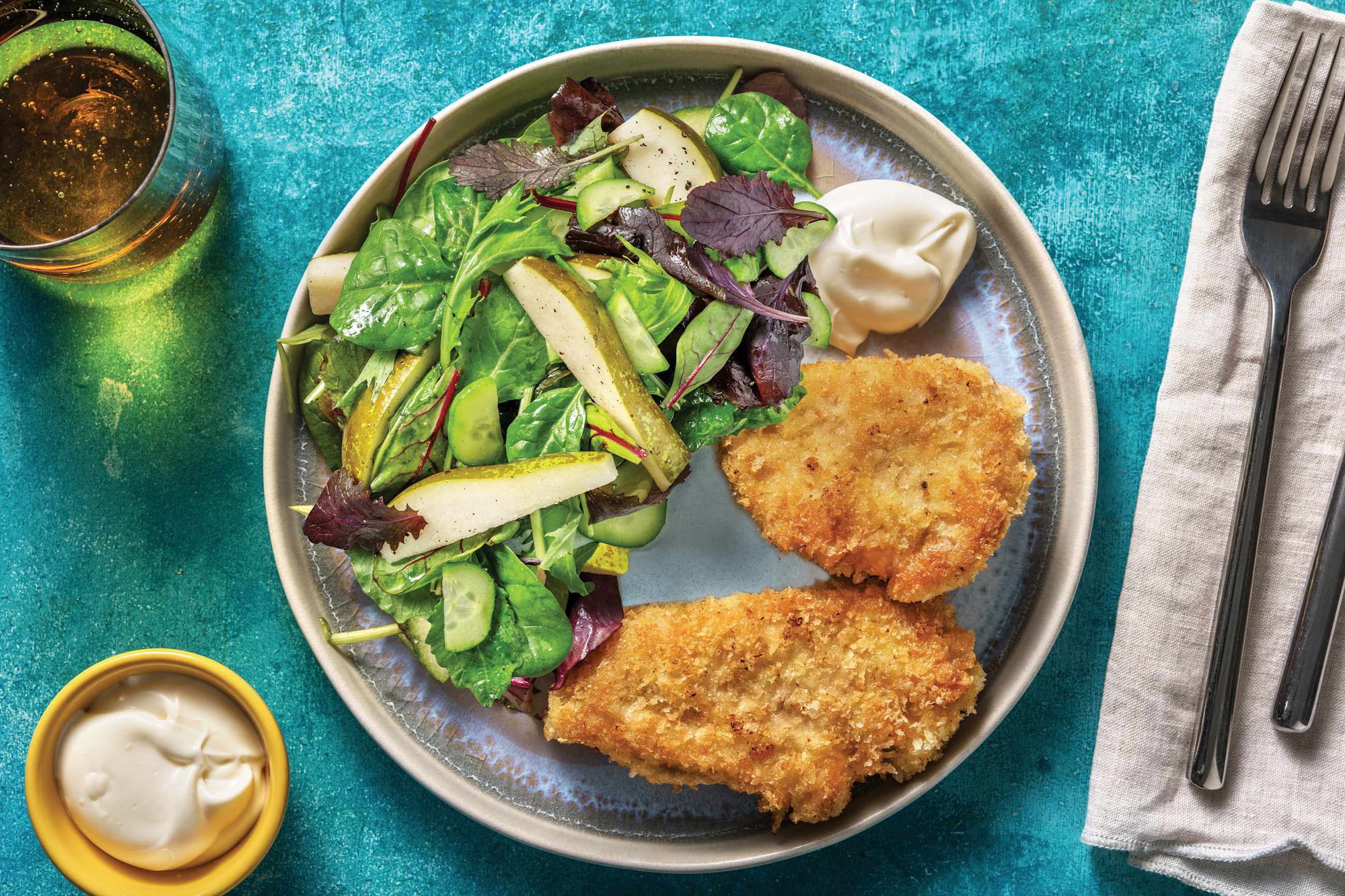 Parmesan-Coated Chicken Schnitzel Recipe | HelloFresh