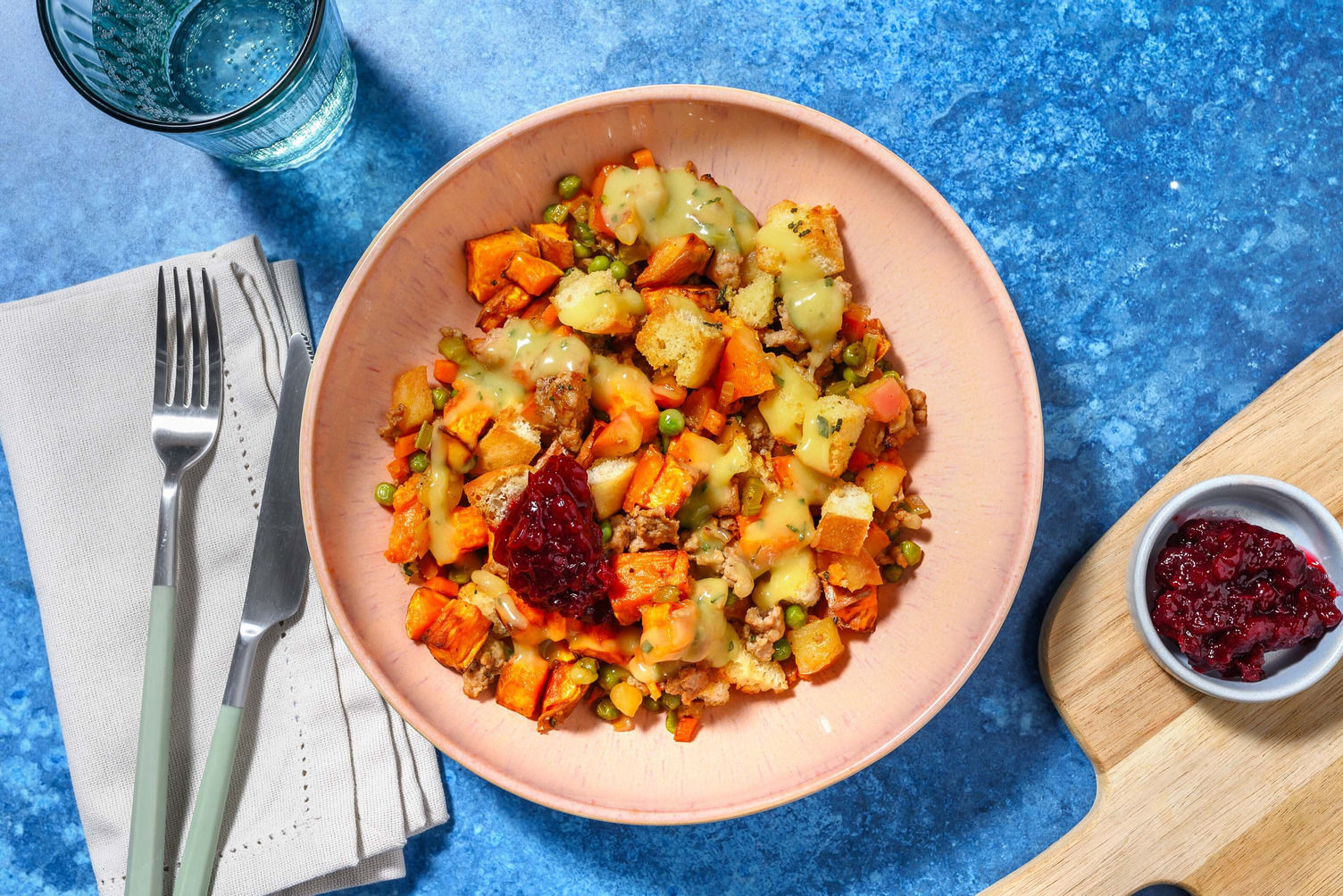 Chicken Stuffing Bowls Recipe | HelloFresh