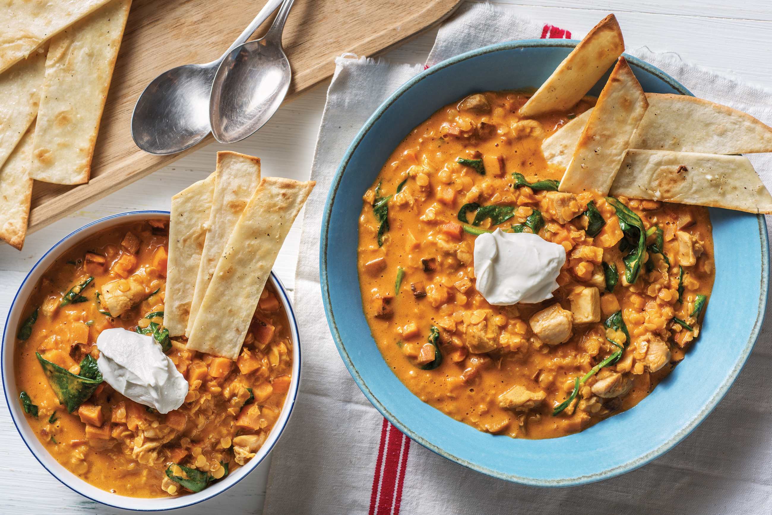 Chicken & Sweet Potato Dhal Recipe | HelloFresh