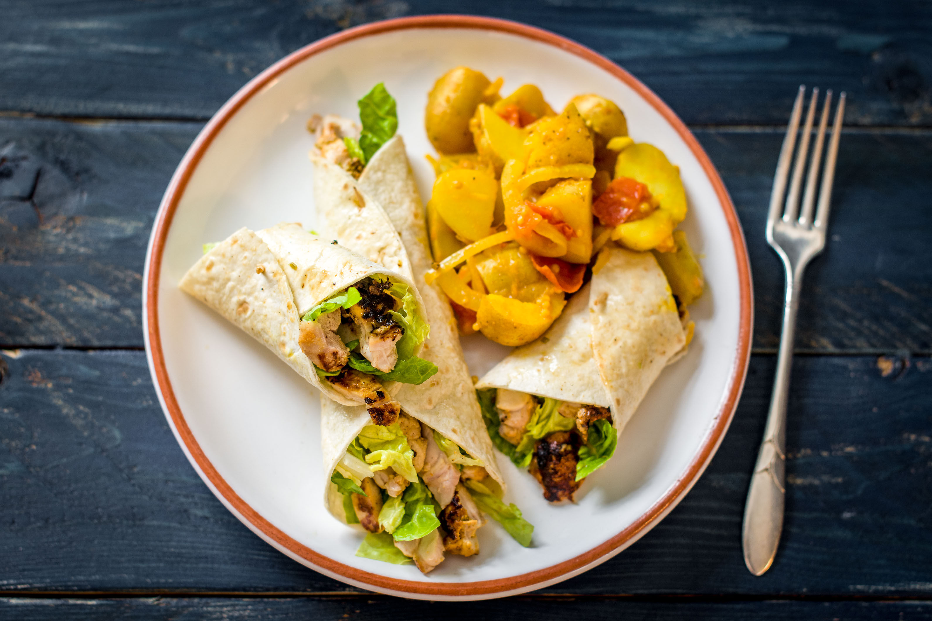 Chicken Tandoori Wraps Recipe | HelloFresh