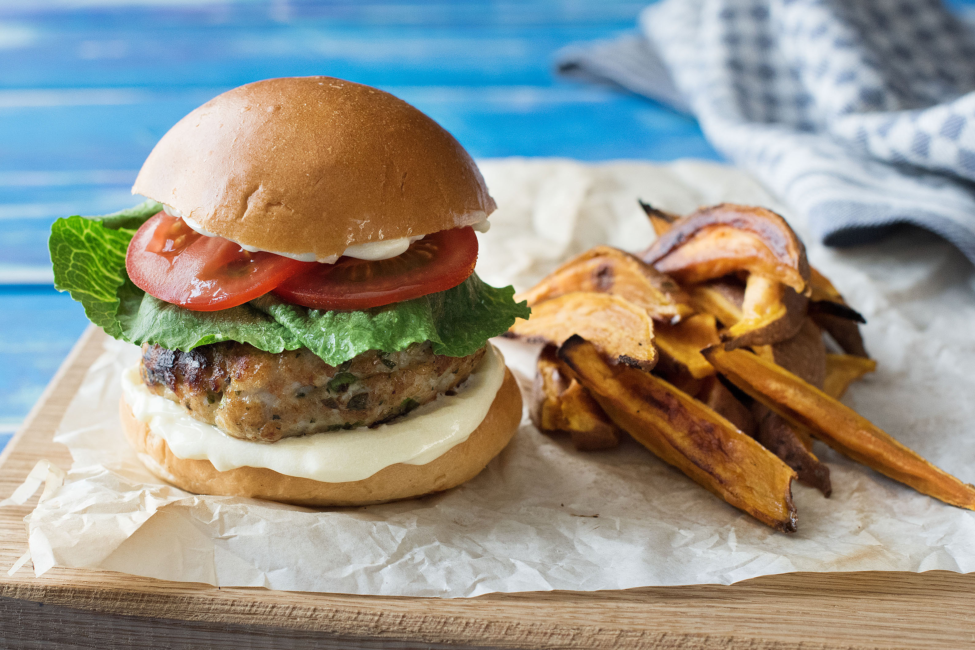 Chicken & Rosemary Burgers Recipe | HelloFresh