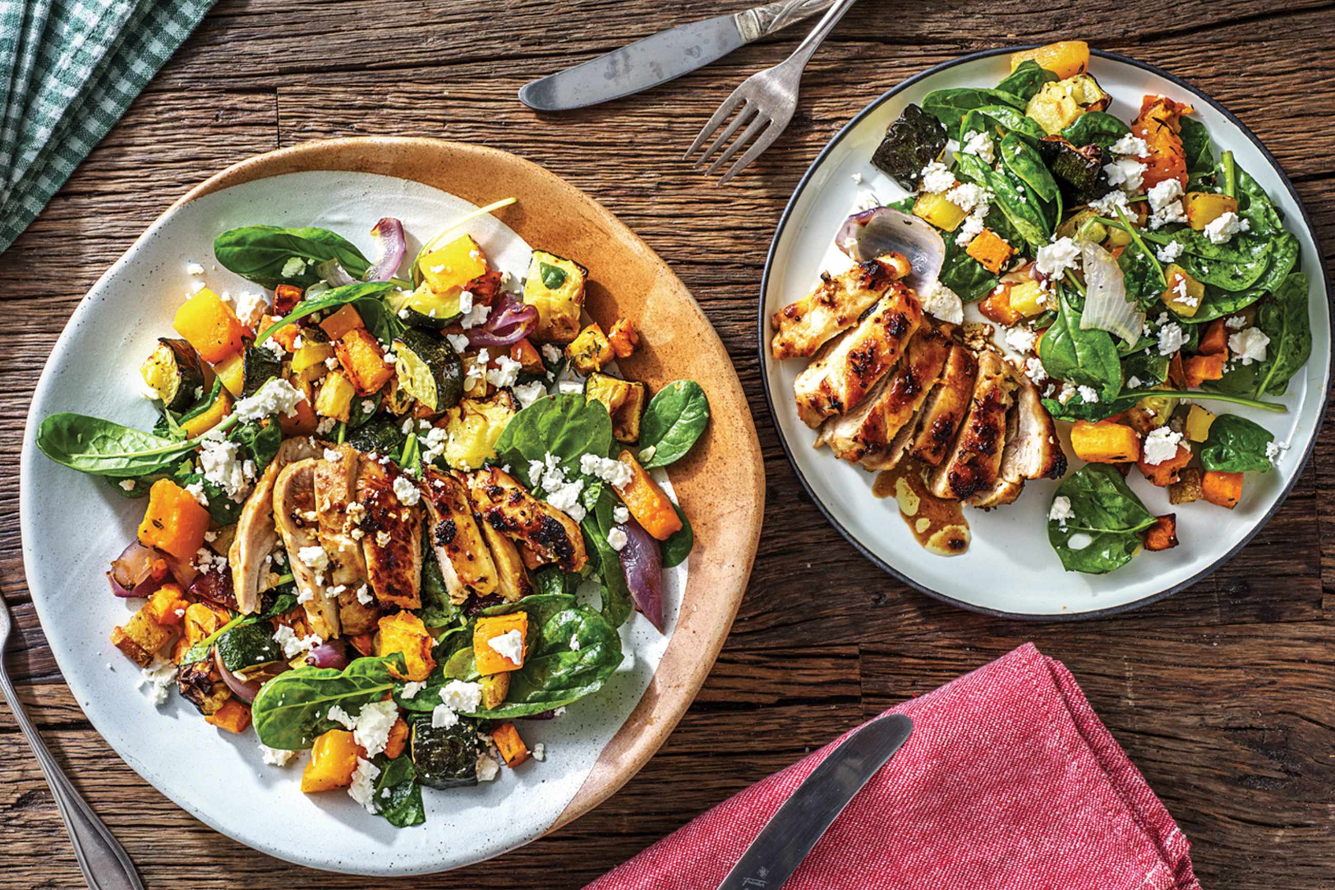 Honey-Thyme Chicken & Roast Veggie Medley Recipe | HelloFresh