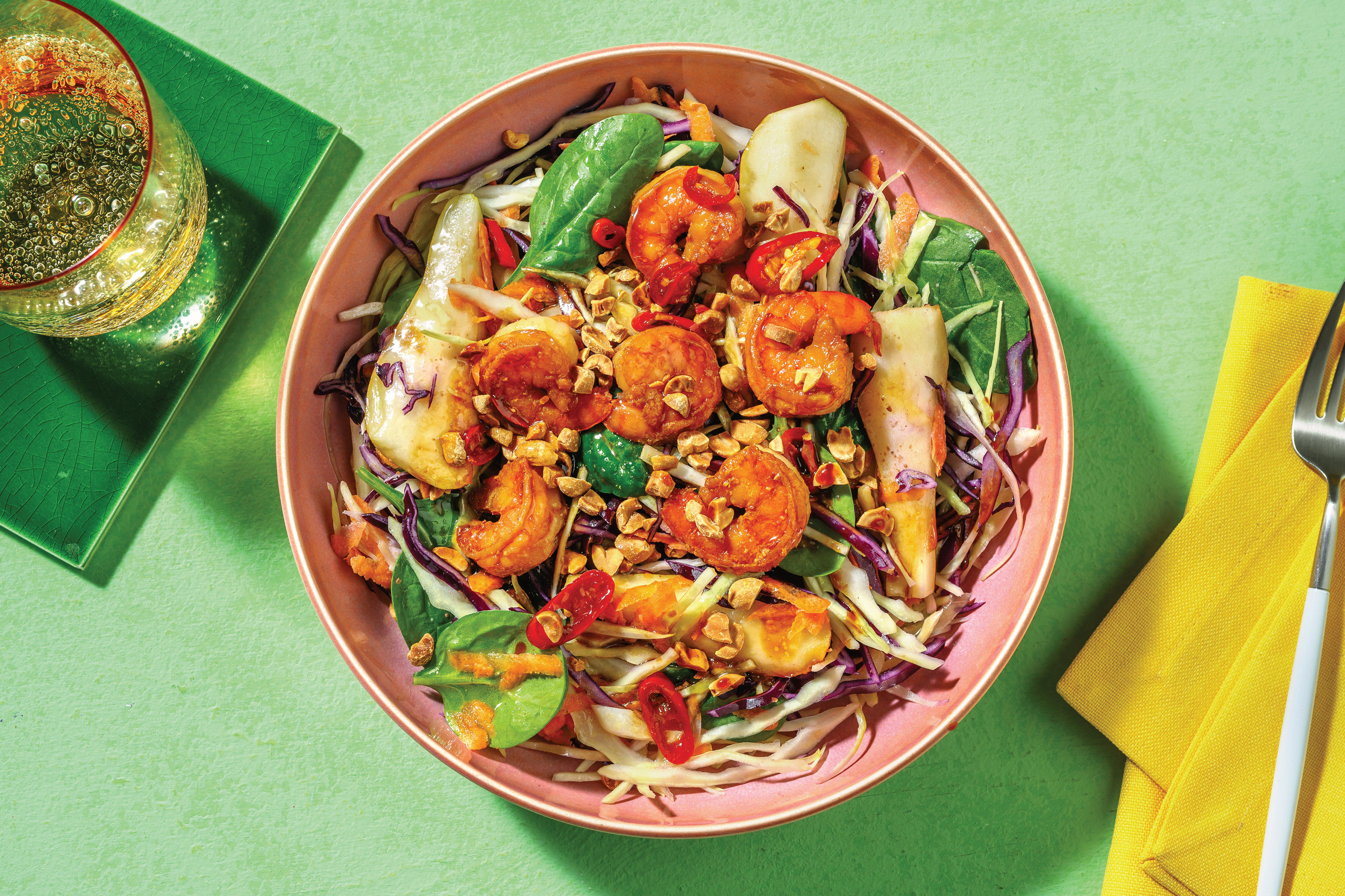 Chilli Ginger Prawns Recipe | HelloFresh