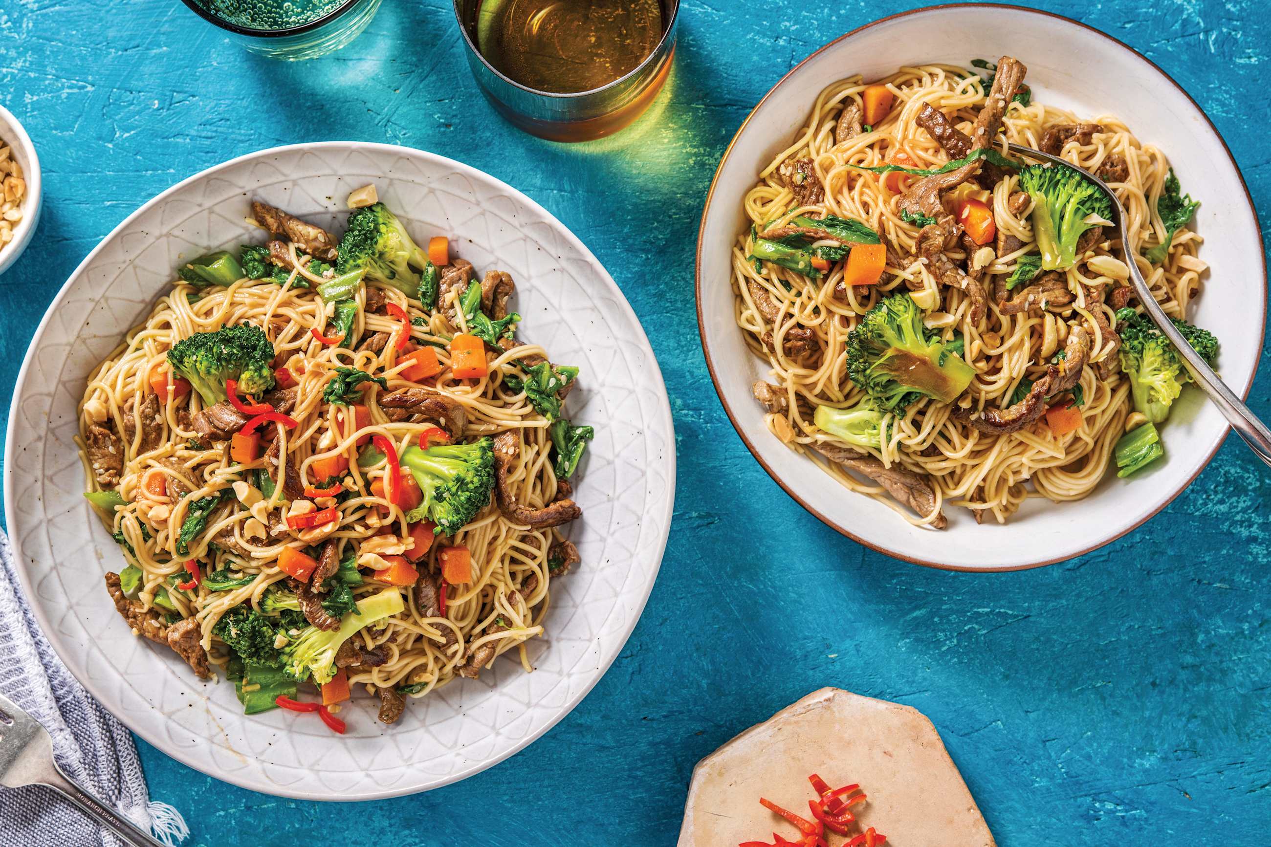 Chinese Beef & Ginger Noodles Recipe | HelloFresh