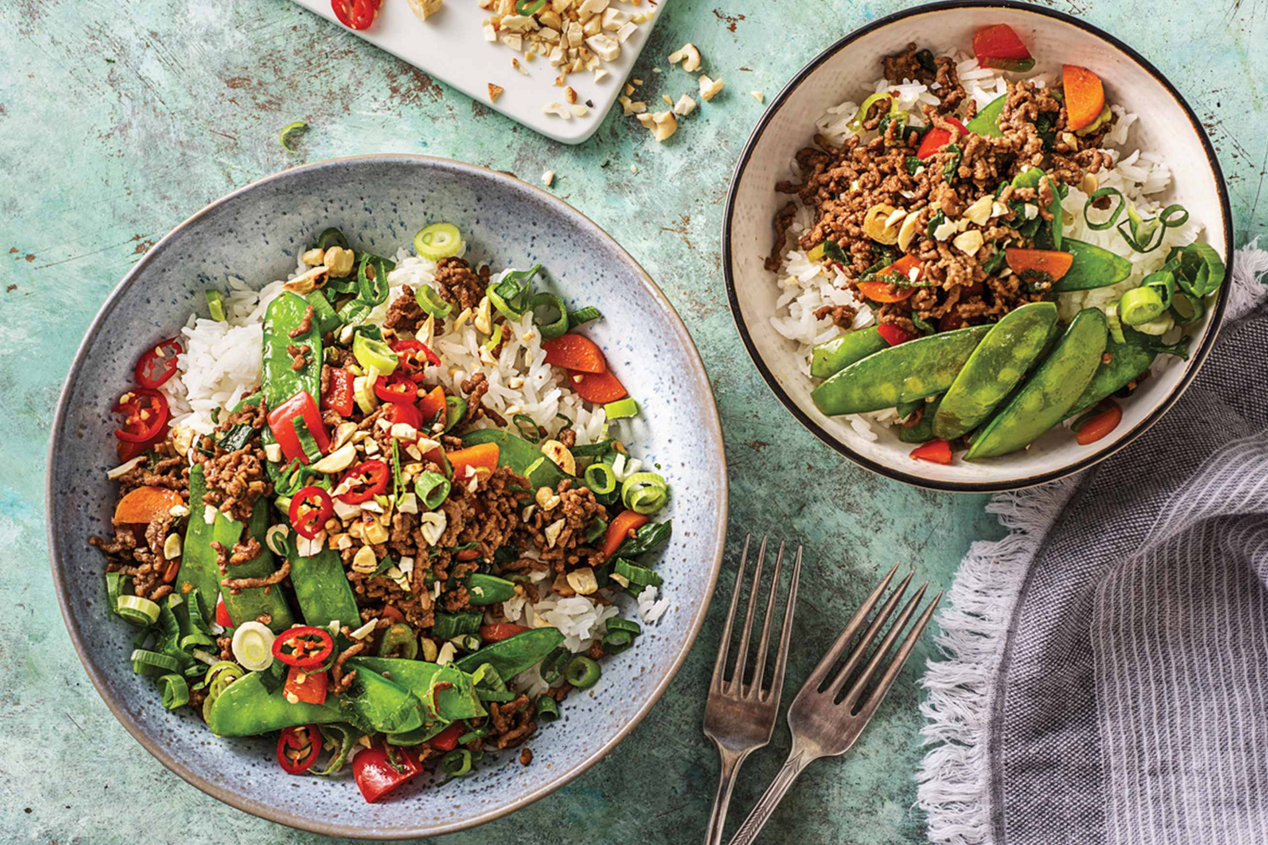 Chinese Beef Mince & Snow Pea Stir-Fry Recipe | HelloFresh