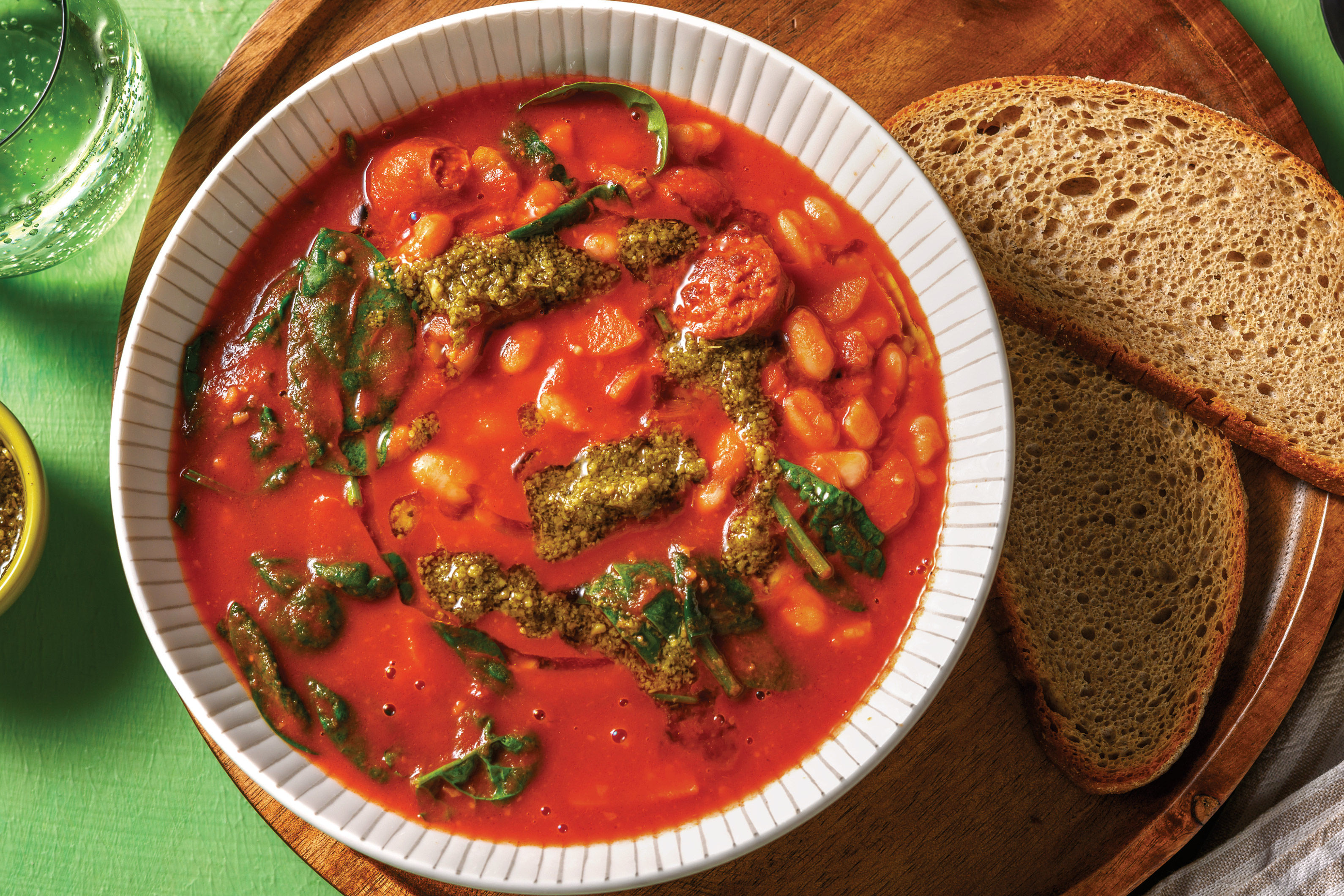 Chorizo & Cannellini Bean Soup Recipe | HelloFresh