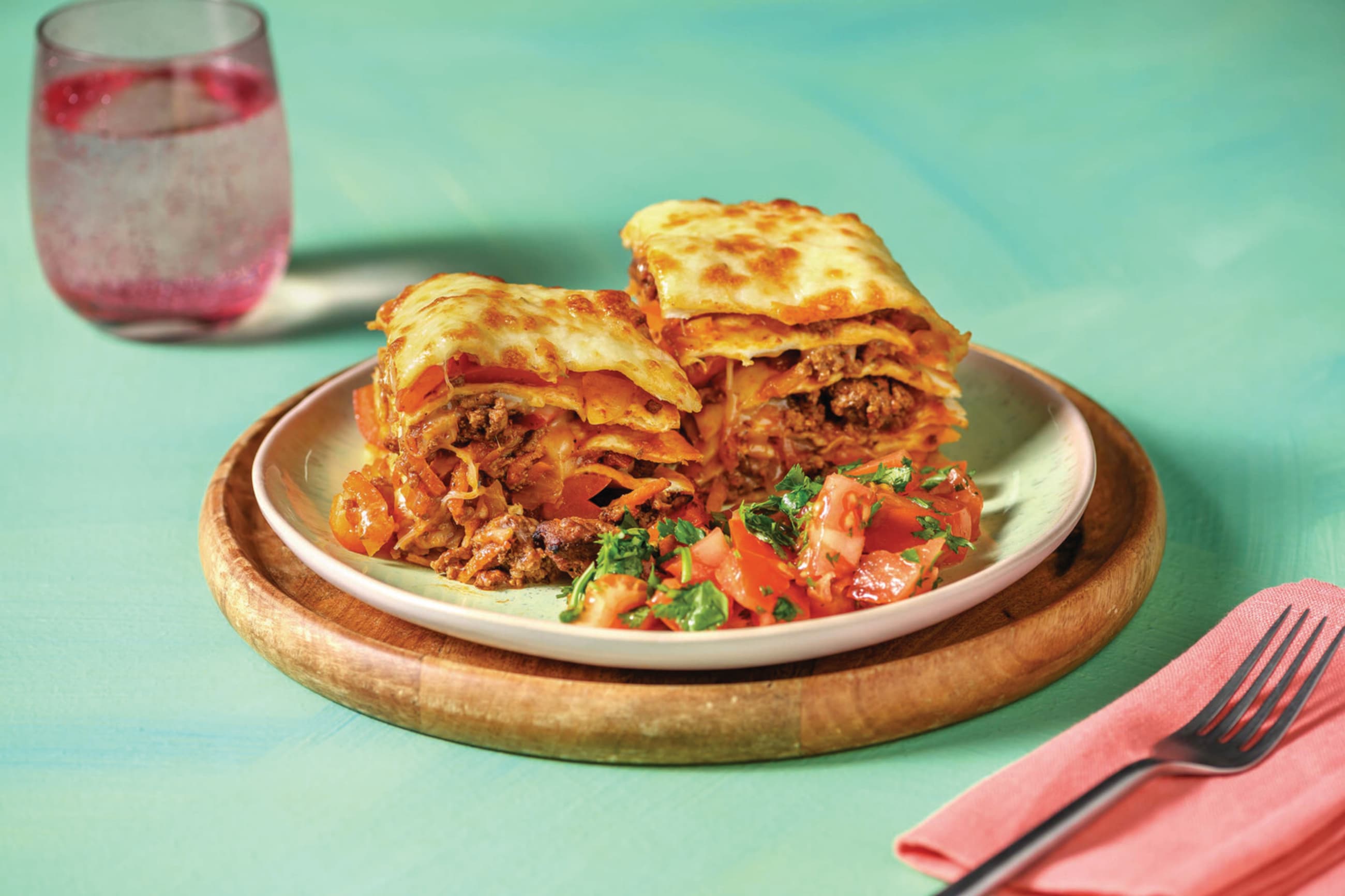 Mexican Beef Tortilla Stack Recipe | HelloFresh