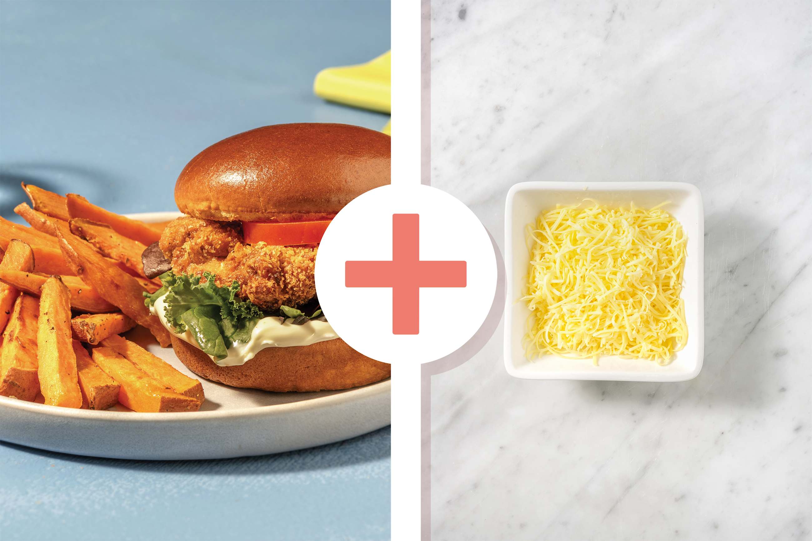 Parmesan Crumbed Chicken Burger Recipe | HelloFresh