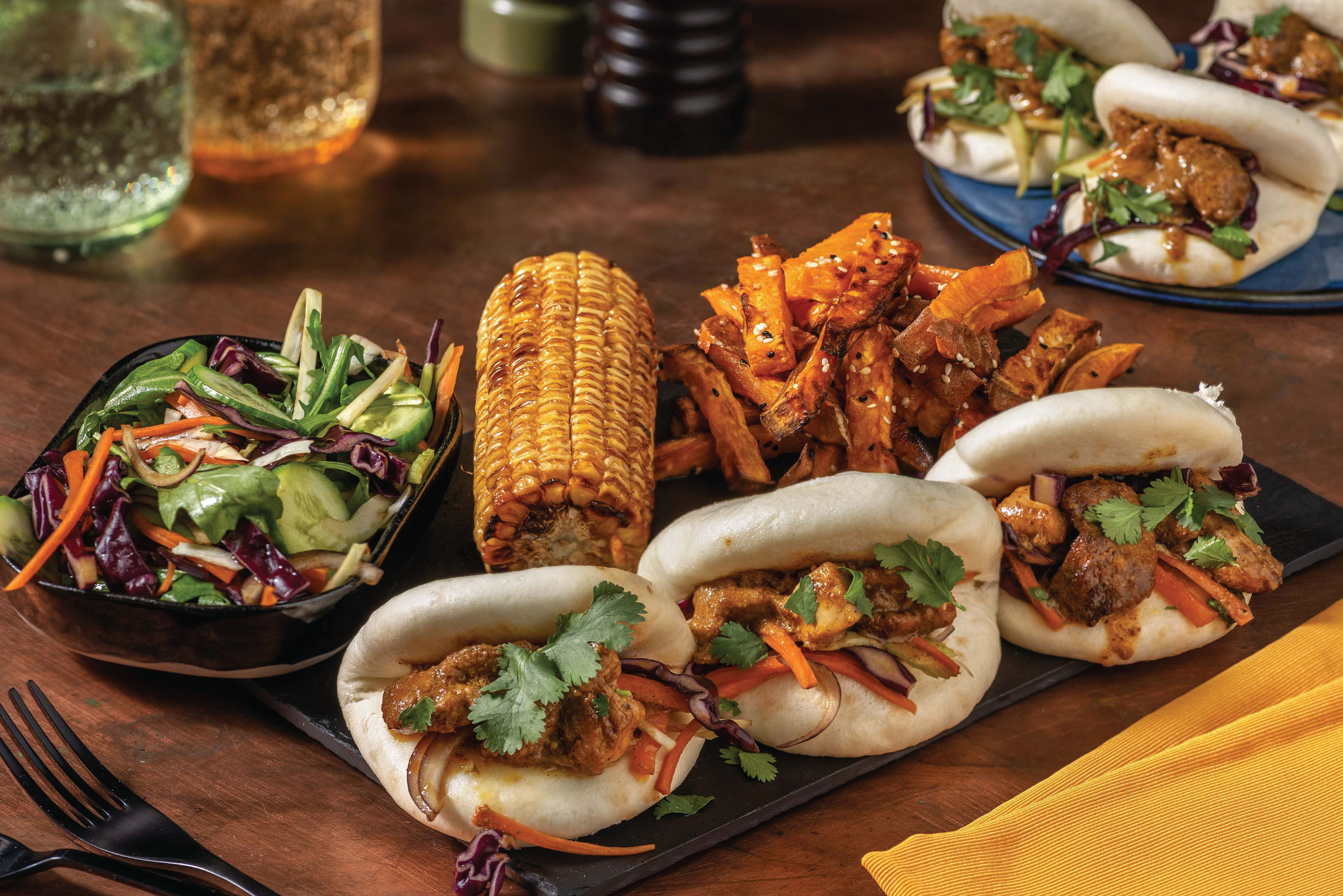 Coconut Sweet Chilli Chicken Bao Buns Recipe | HelloFresh