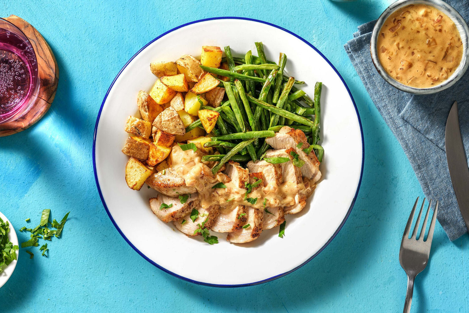 Hellofresh Steakhouse Pork Chops