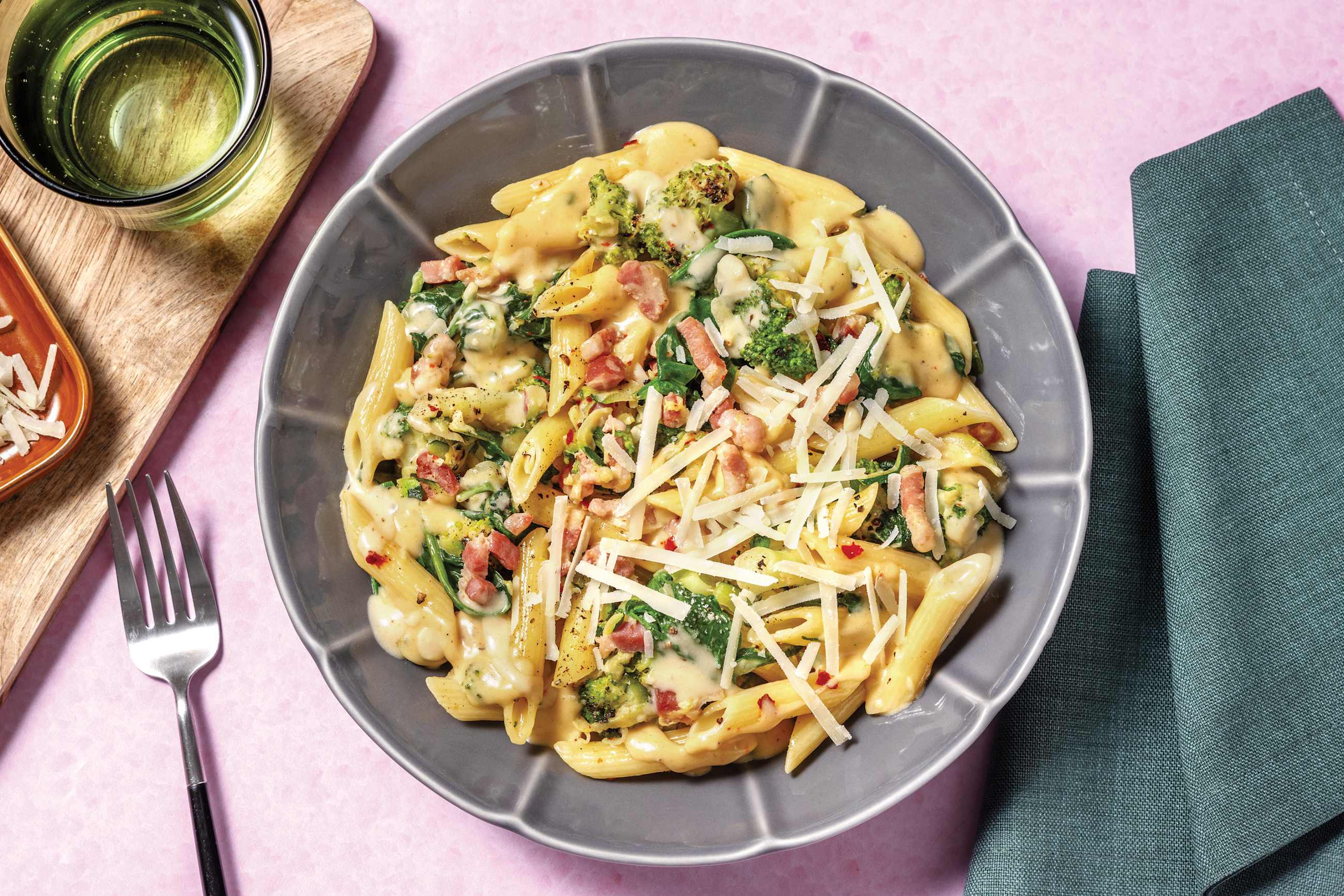 Creamy Bacon & Broccoli Penne Recipe | HelloFresh