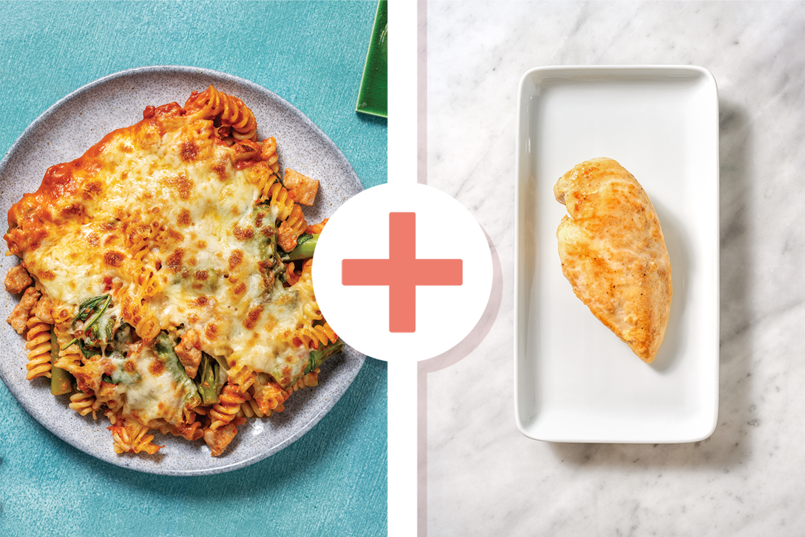 Creamy Chicken, Bacon & Baby Broccoli Pasta Bake Recipe | HelloFresh