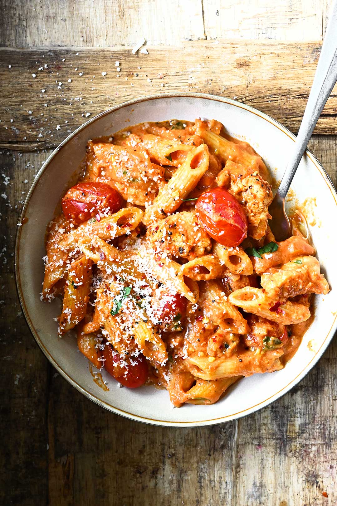 Rosy Salmon Penne Arrabiata Recipe | HelloFresh