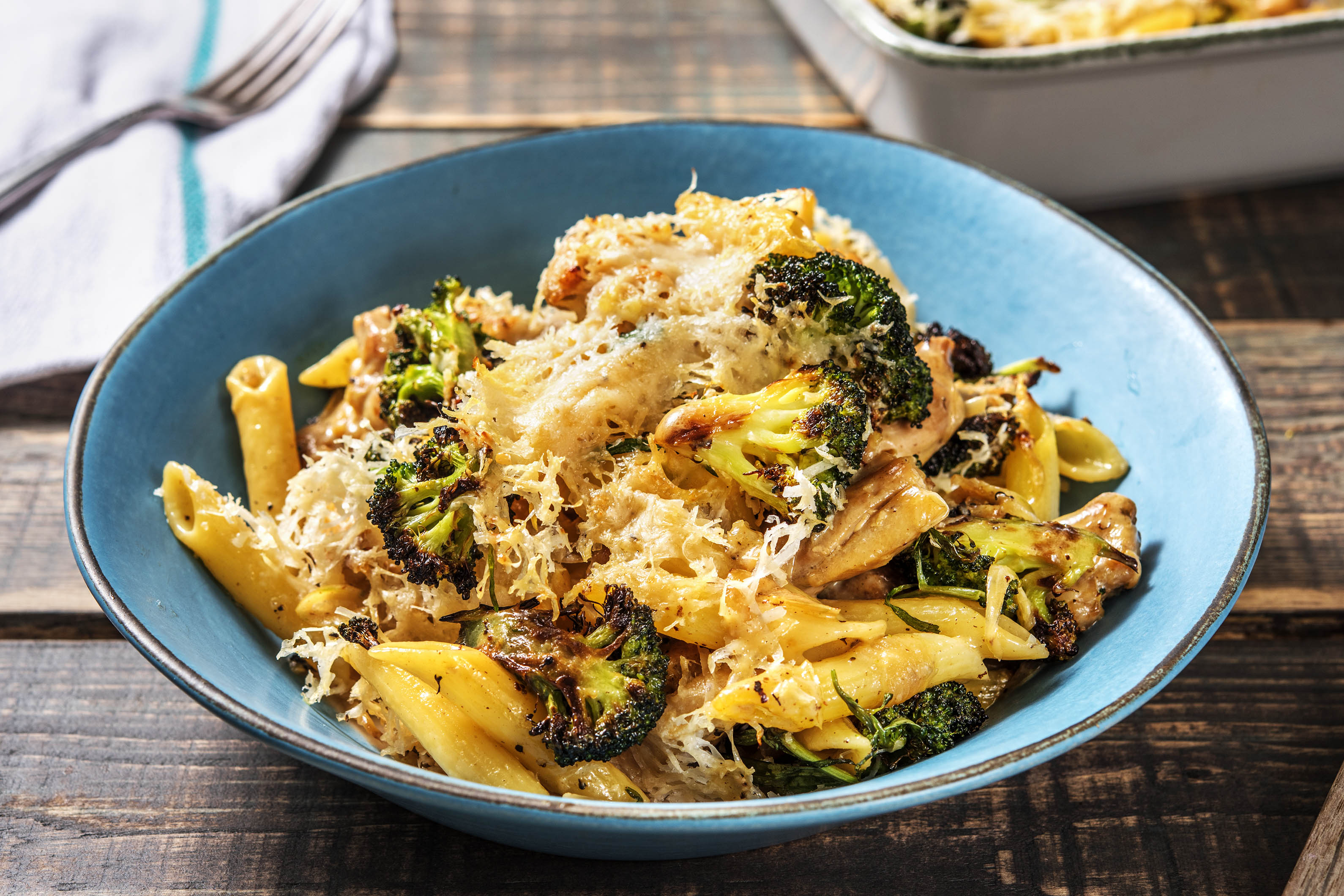 Chicken Pasta Bake with Broccoli Recipe | HelloFresh