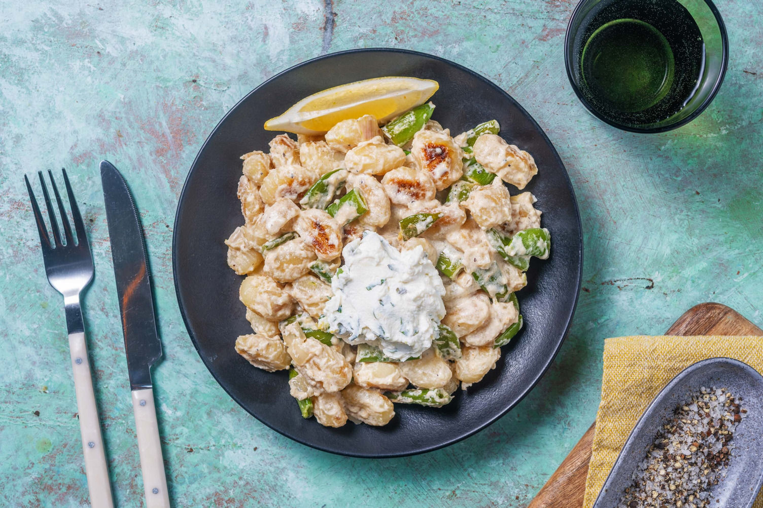 Creamy Gnocchi and Snap Peas Recipe | HelloFresh