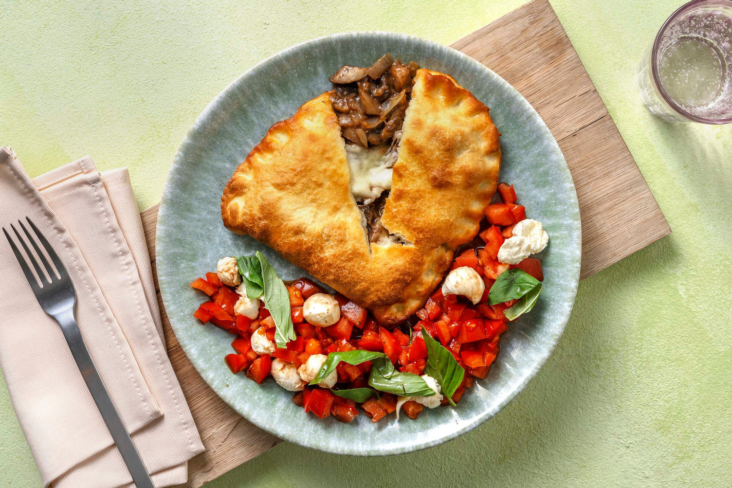 Creamy Mushroom Calzones Recipe | HelloFresh
