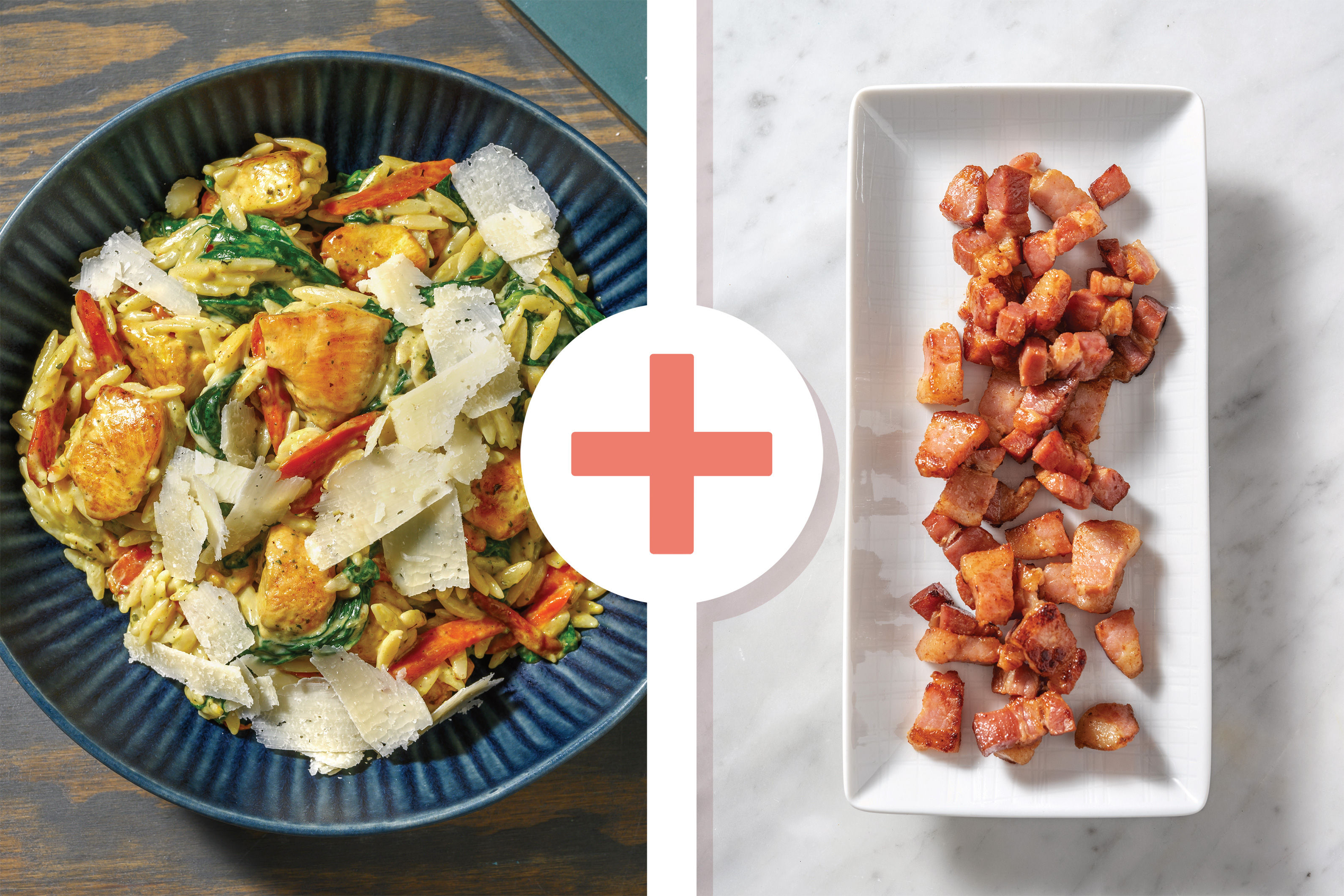 One-Pot Pesto Chicken & Bacon Risoni Recipe | HelloFresh