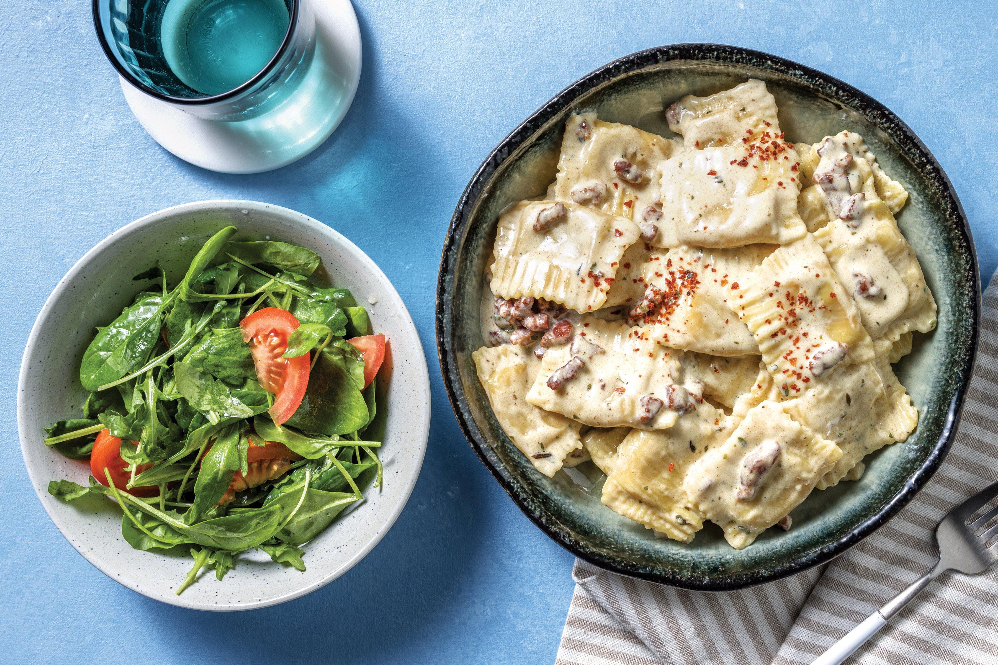 Creamy Plant-Based 'Beef' Ravioli Recipe | HelloFresh