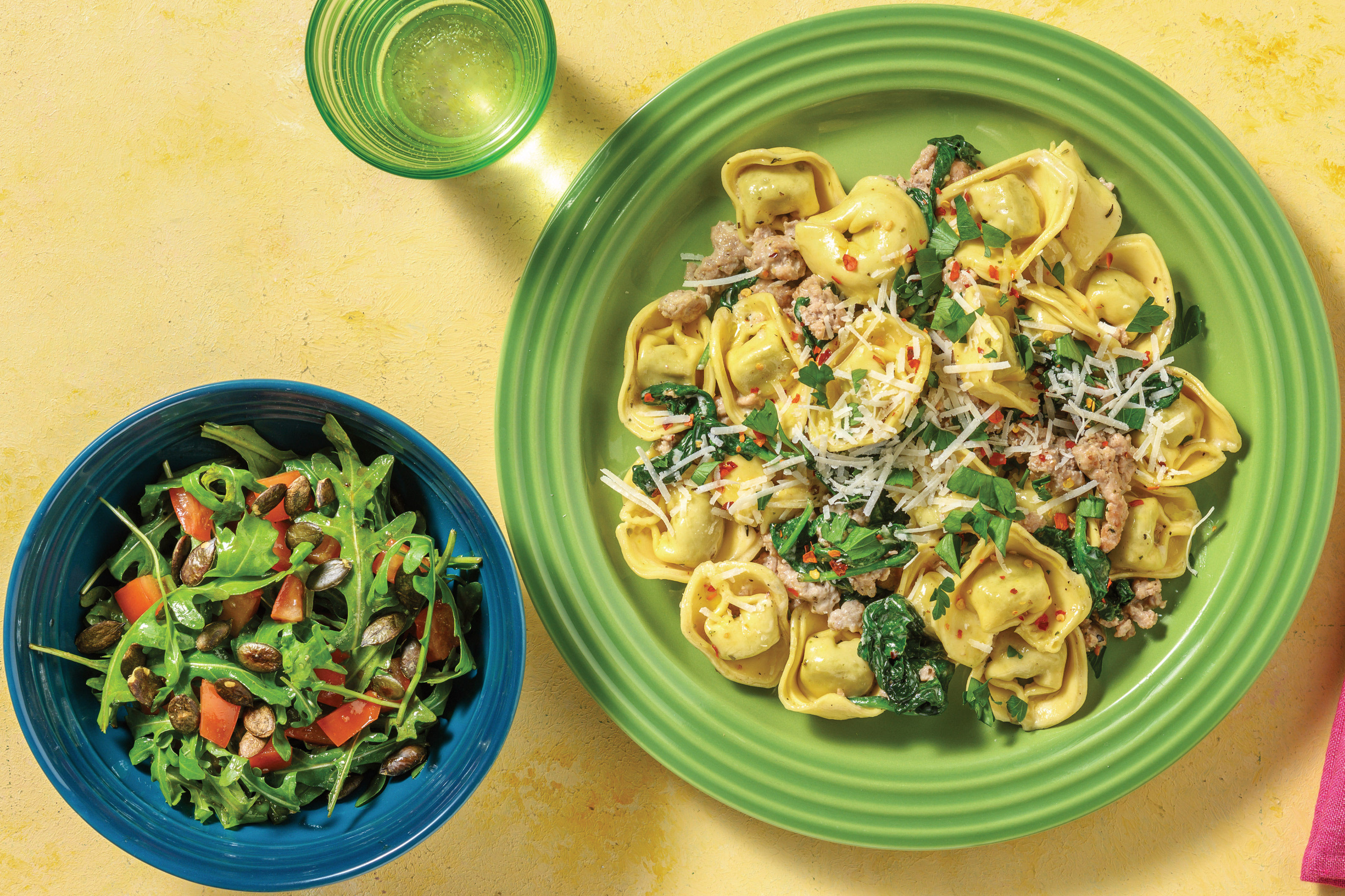 Pork & Ricotta Tortellini Recipe | HelloFresh