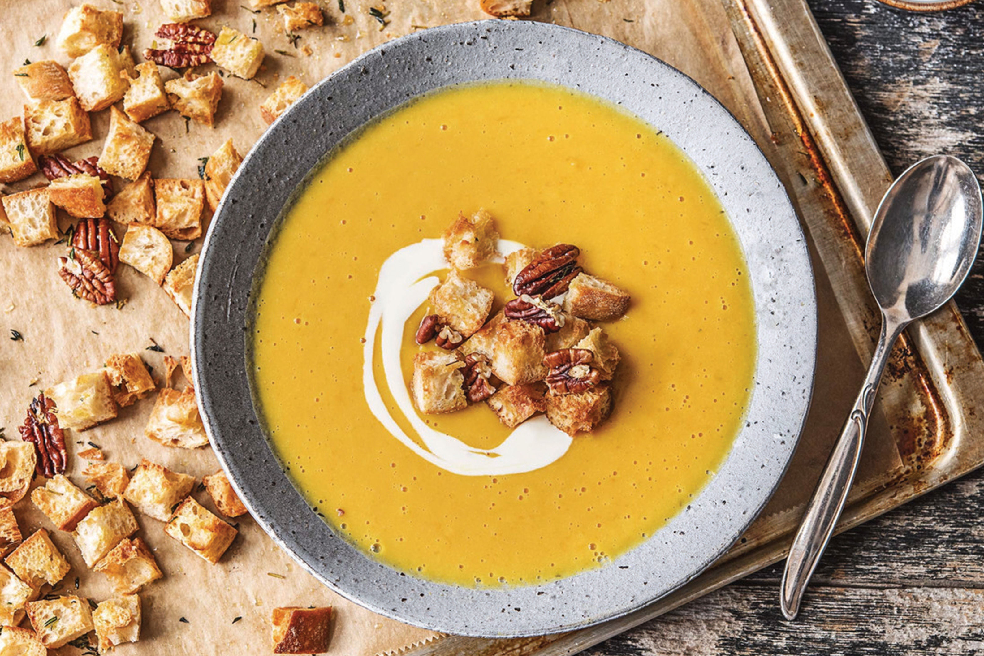 Creamy Pumpkin Soup Recipe | HelloFresh